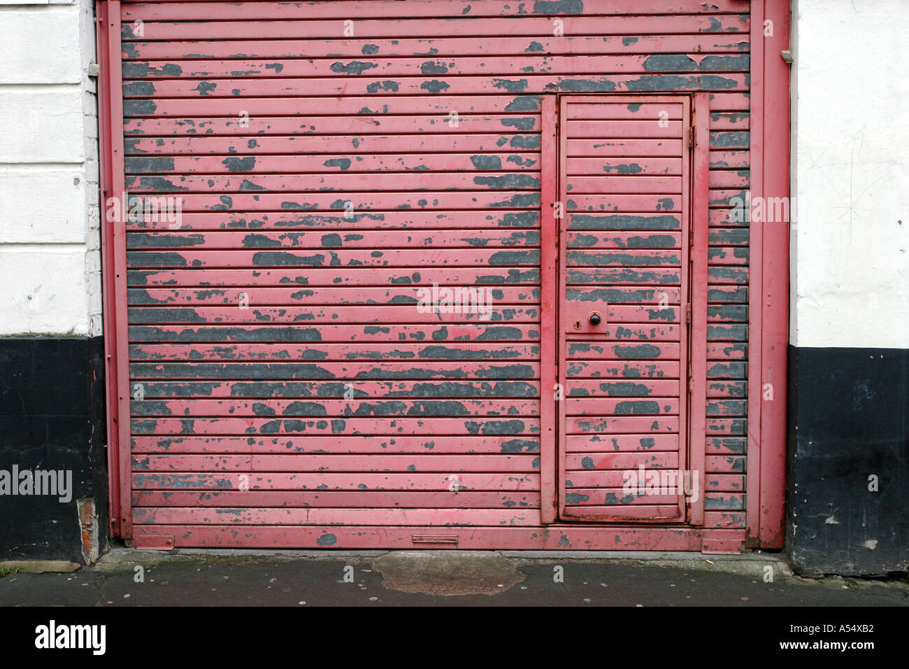 Door and shop shutters Stock Photo - Alamy