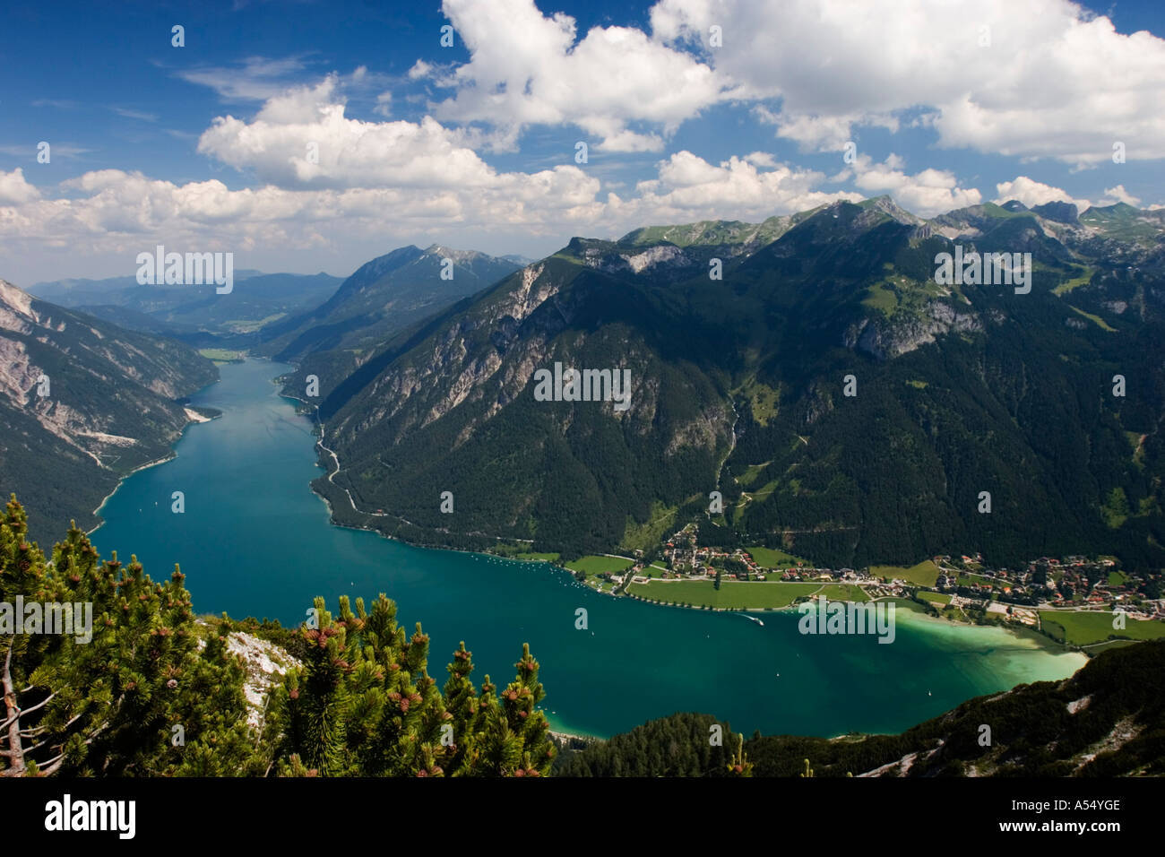 Achensee lake Tyrol Austria Stock Photo - Alamy