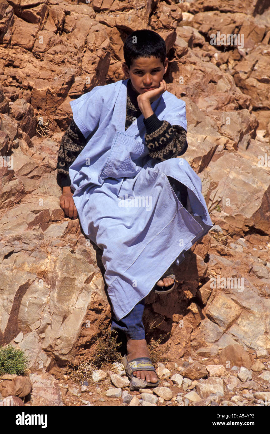 Boy in Morocco Stock Photo - Alamy