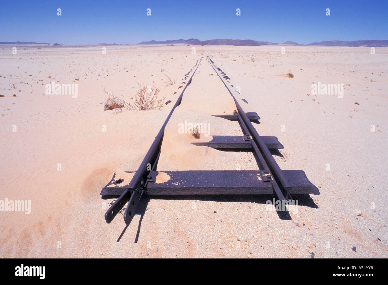 Rail track in namibia hi-res stock photography and images - Alamy