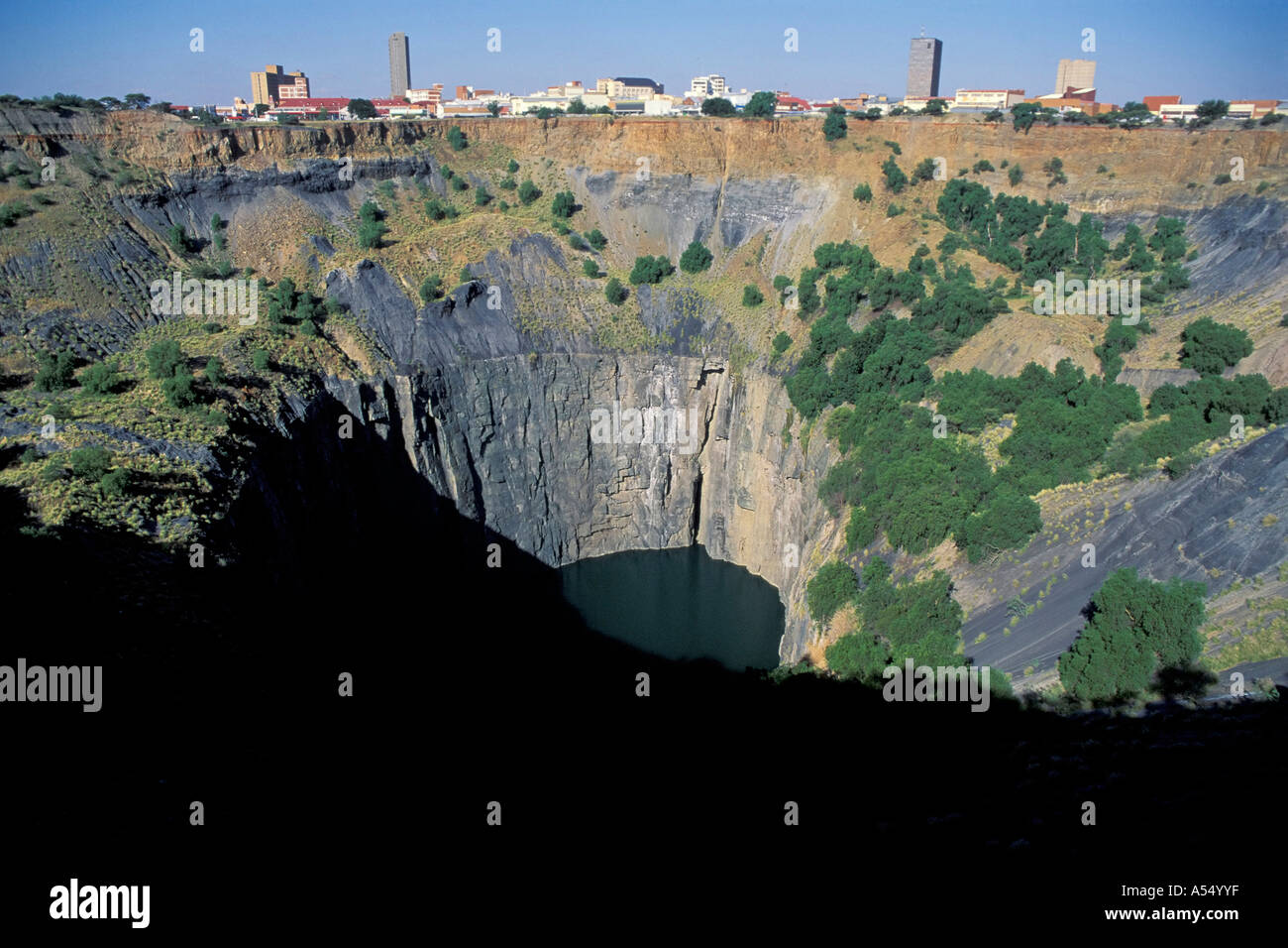 Kimberley Big Hole diamond mine South Africa Stock Photo - Alamy