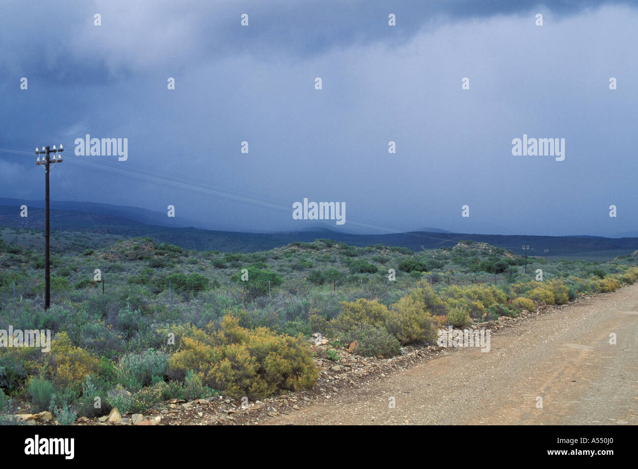Landscape in little Karoo South Africa Stock Photo - Alamy