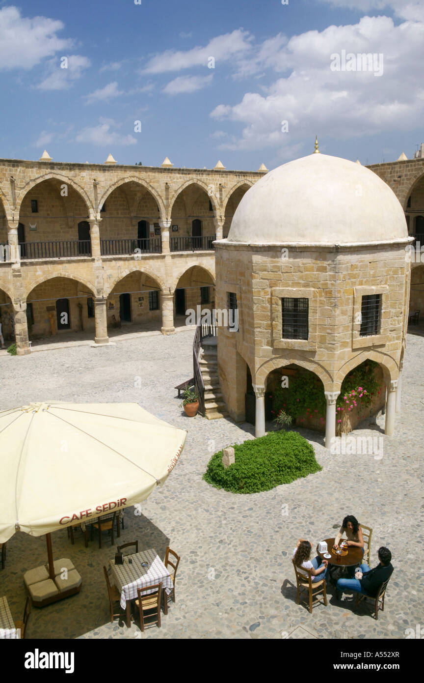 The Buyuk Han, Big Inn, Lefkosa Nicosia, North Cyprus Stock Photo - Alamy
