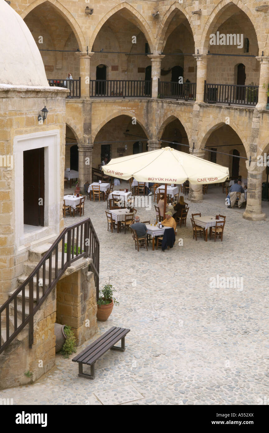 The Buyuk Han, Big Inn, Lefkosa Nicosia, North Cyprus Stock Photo - Alamy