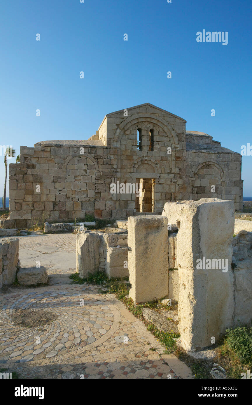 Church mosaic floor karpaz hi-res stock photography and images - Alamy