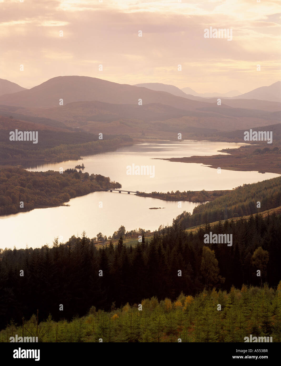 Loch Garry, Lochaber, Highland, Scotland, UK Stock Photo - Alamy