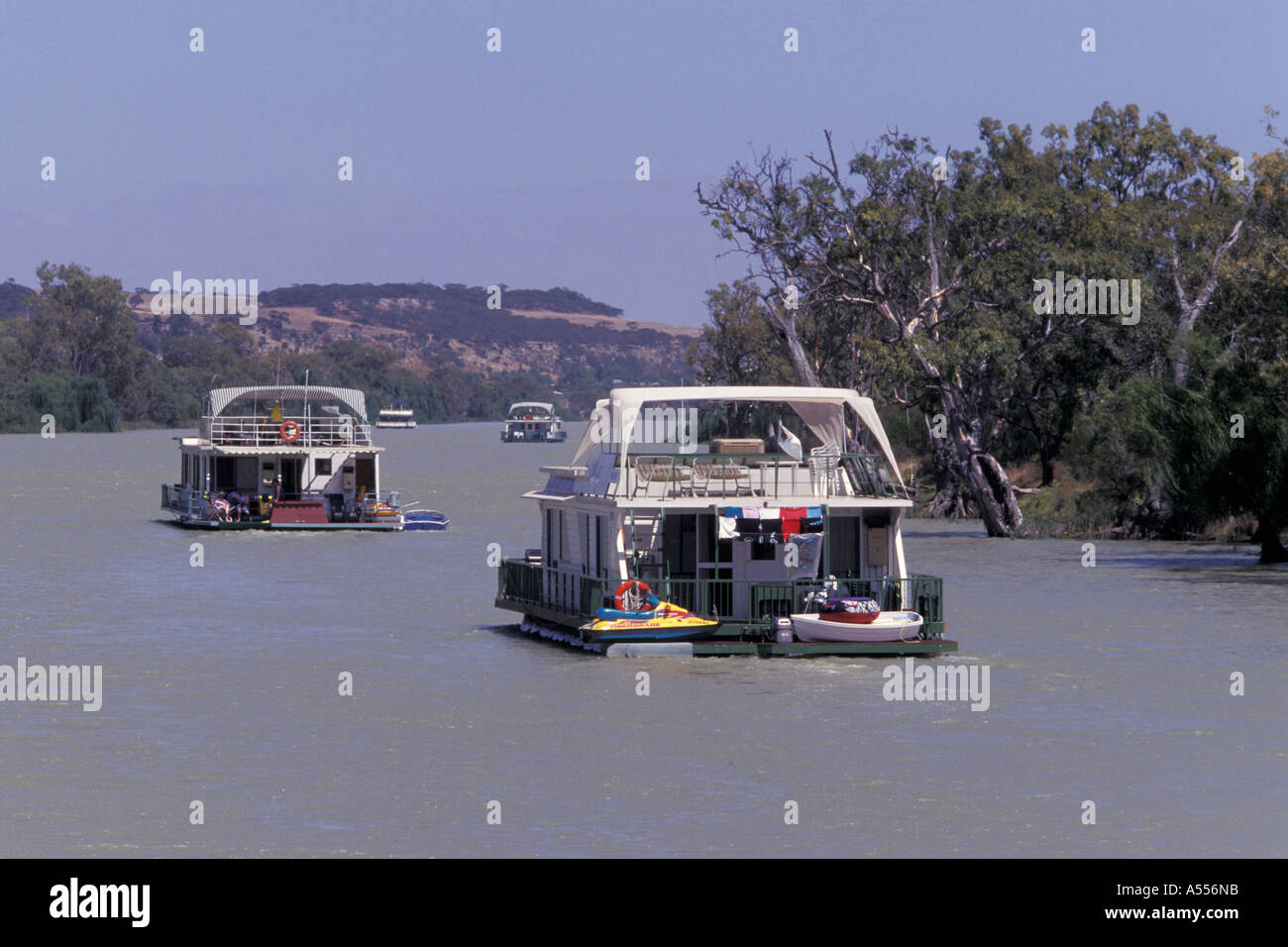 Houseboat Murray River Australia High Resolution Stock Photography and ...