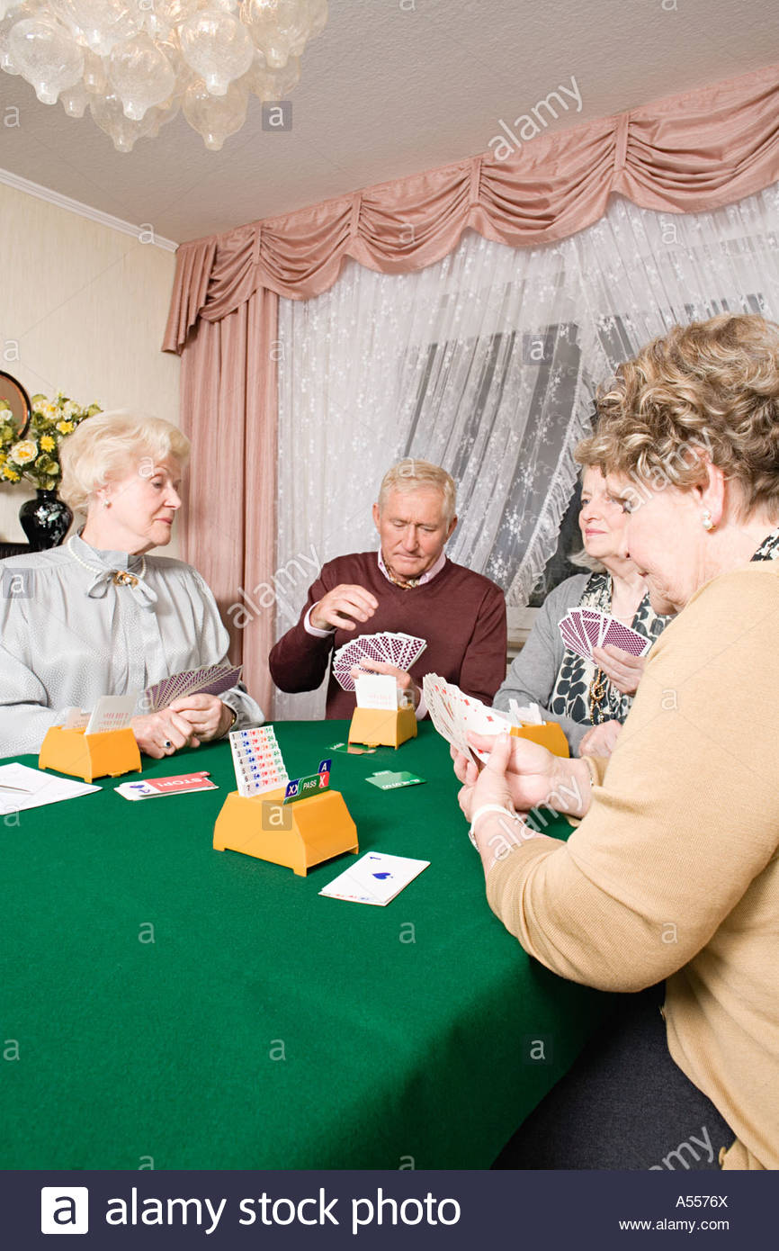 Card Game Bridge Stock Photos & Card Game Bridge Stock Images - Alamy
