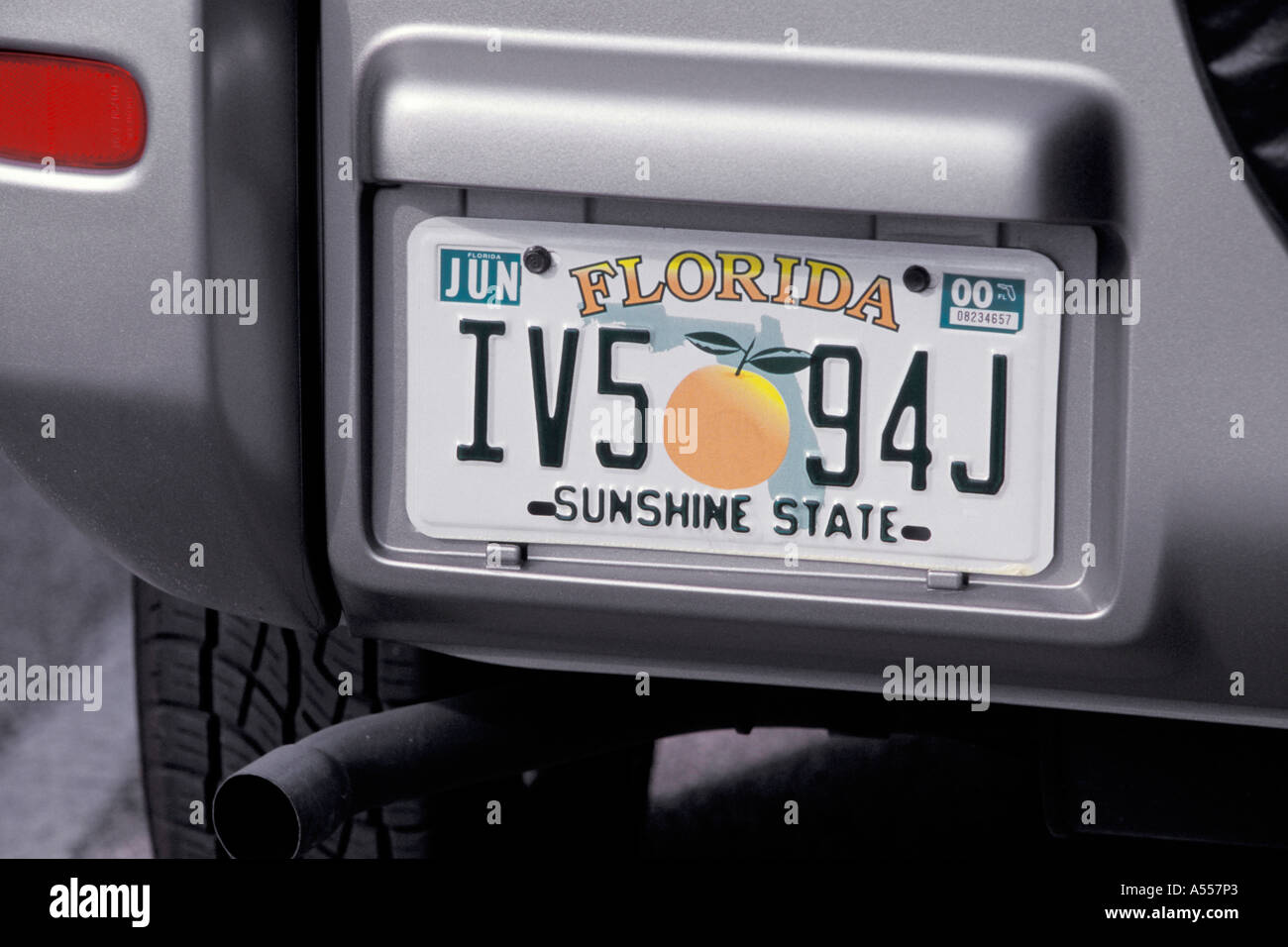 Florida license plate hi-res stock photography and images - Alamy