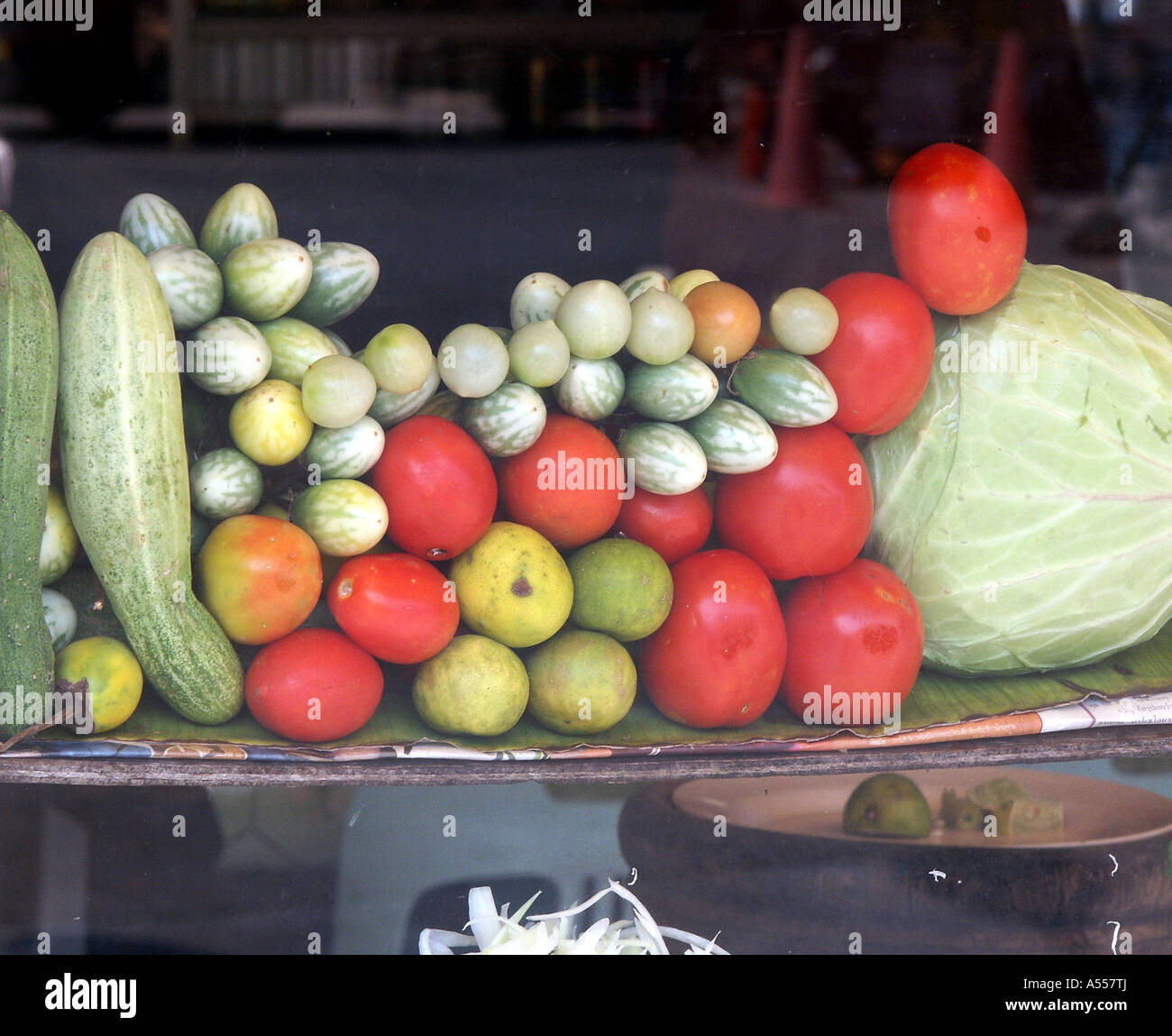 Painet ip2698 thai 03 12 thailand food window restaurant chiang mai ...