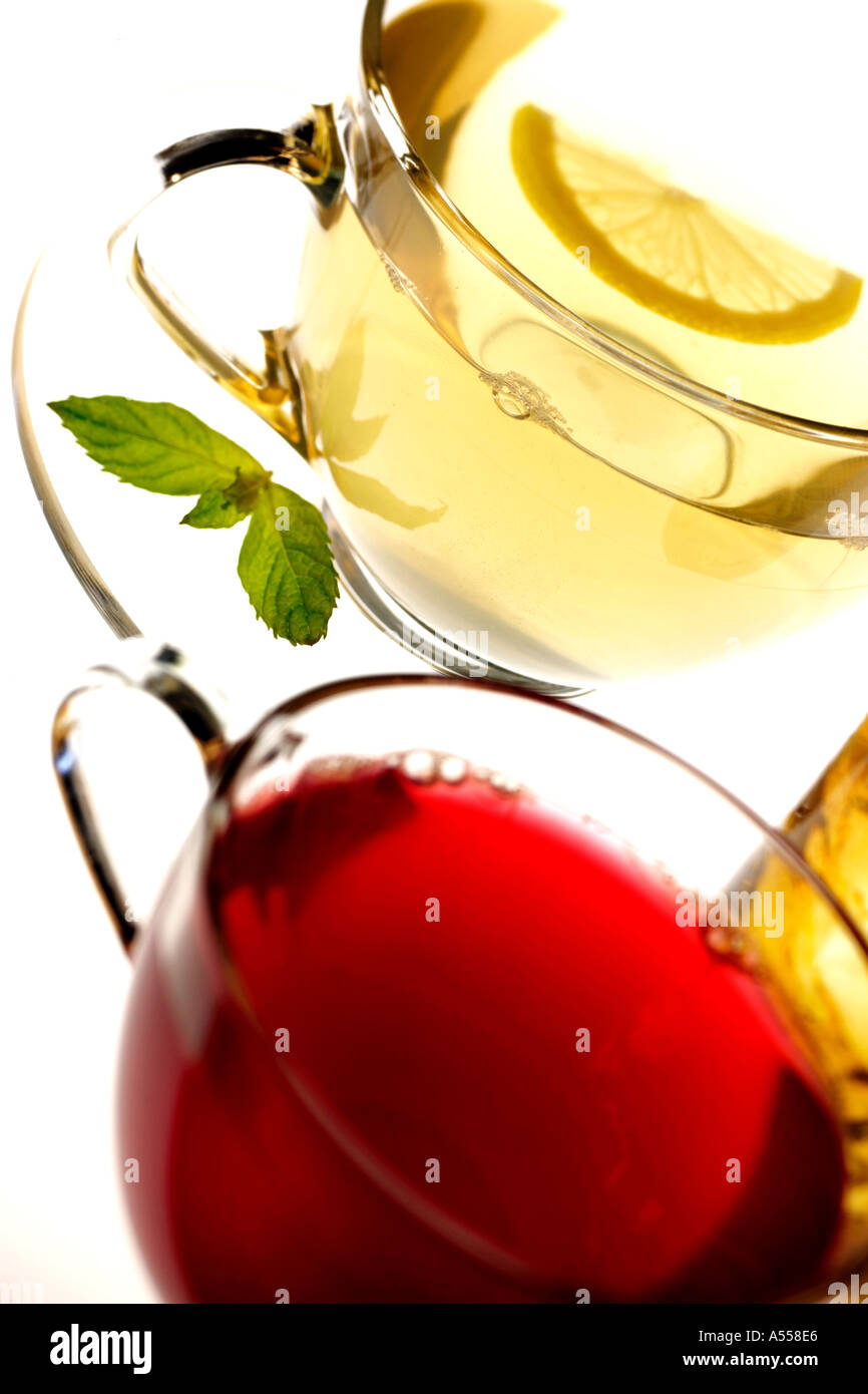 Lemon mint teas hi-res stock photography and images - Alamy