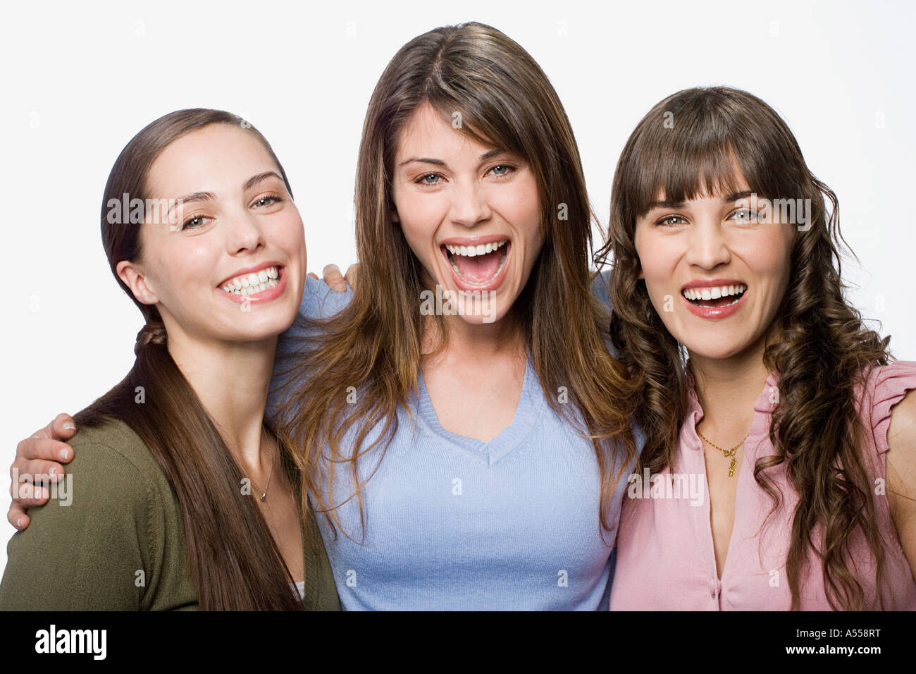 Portrait of friends Stock Photo - Alamy