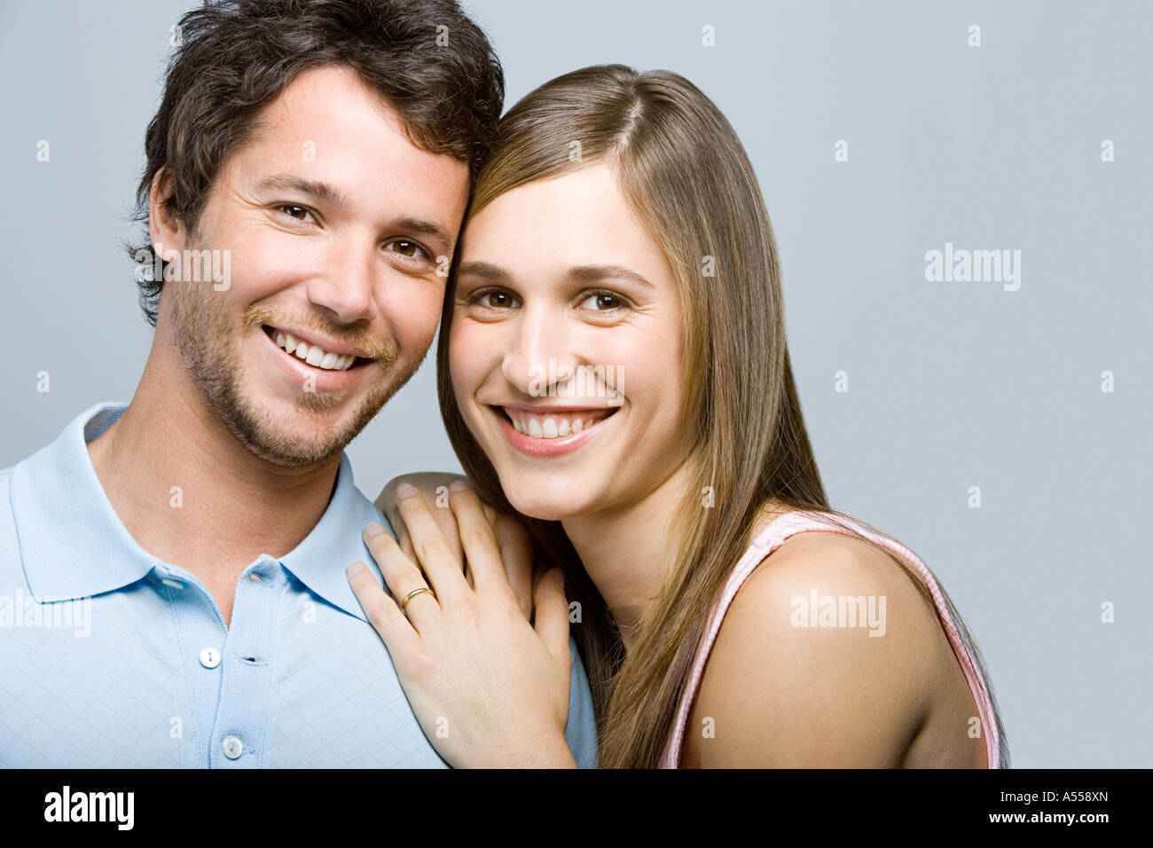 Portrait of a couple Stock Photo - Alamy