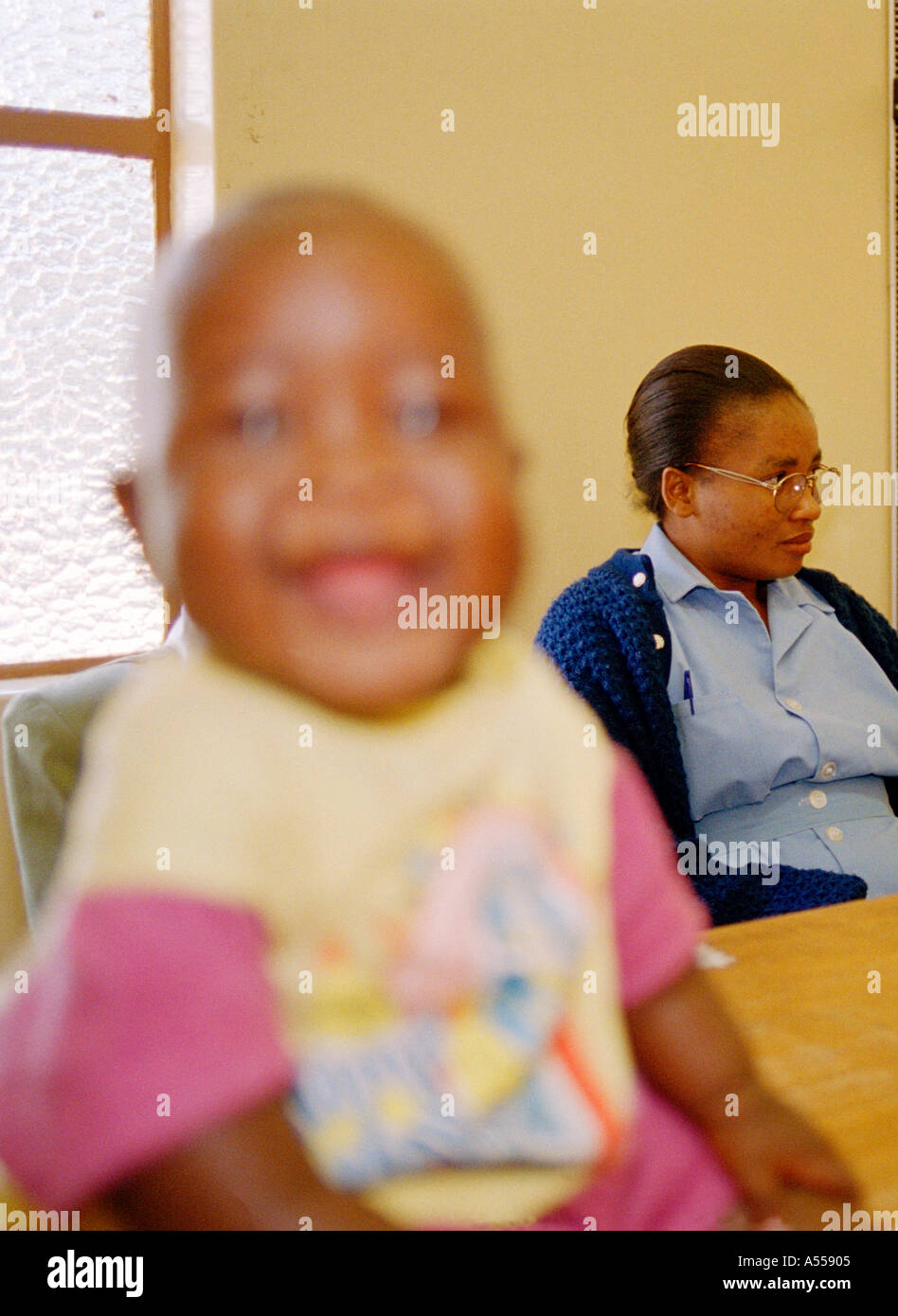 Happy baby in Zimbabwe Stock Photo - Alamy