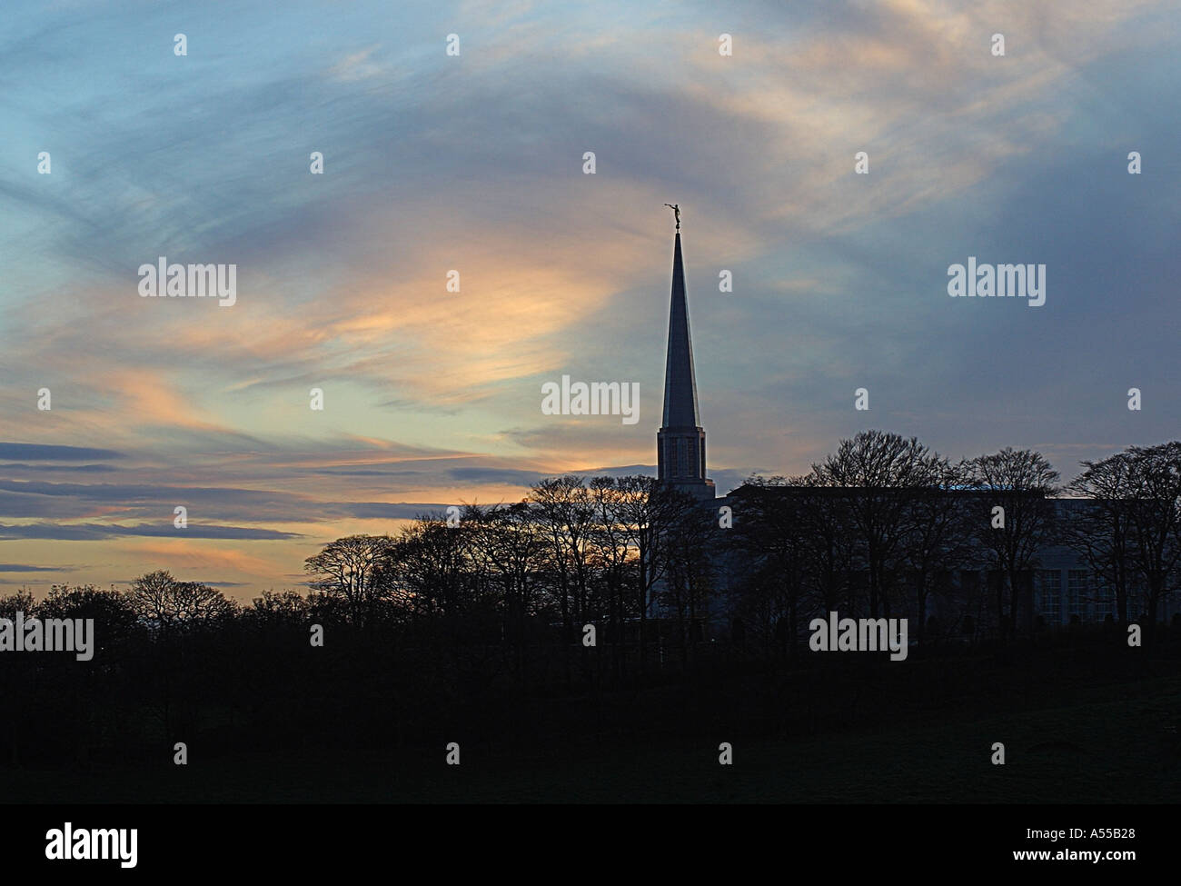 Mormon Temple Chorley Preston Stock Photo - Alamy