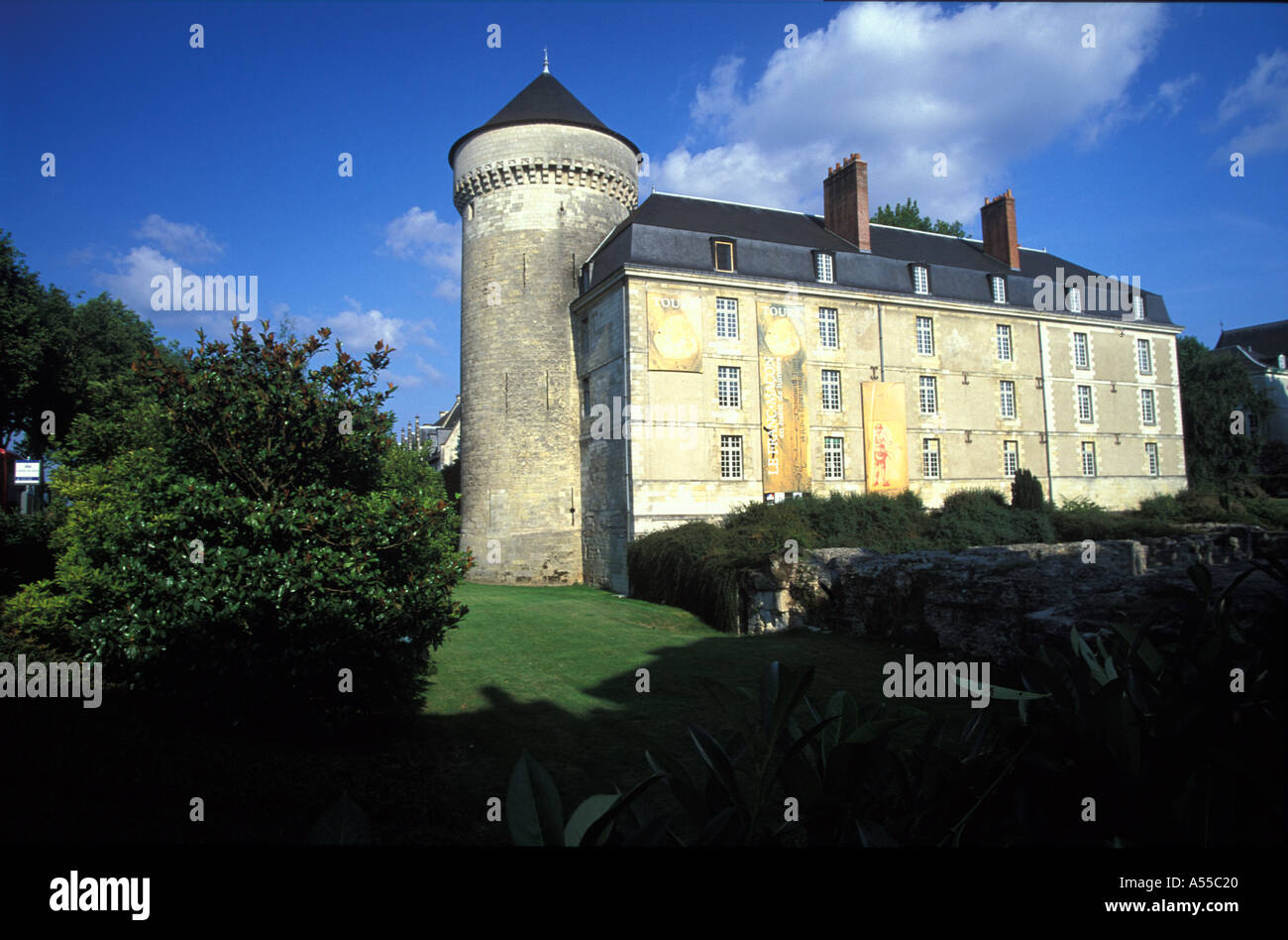 Chateau de Tours Tours France Stock Photo - Alamy