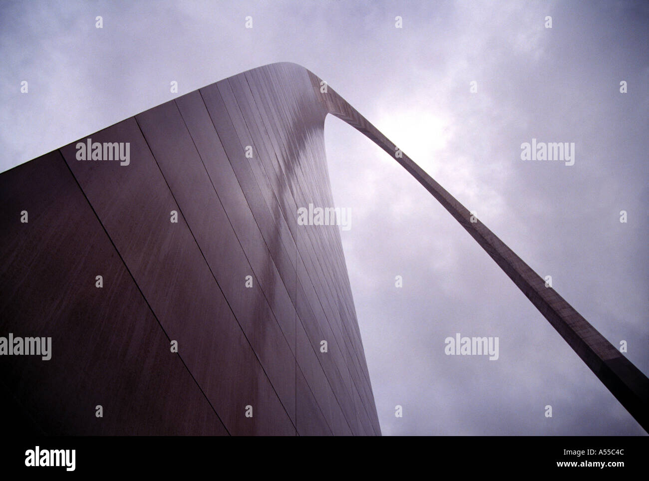 The arc of St Louis Stock Photo - Alamy