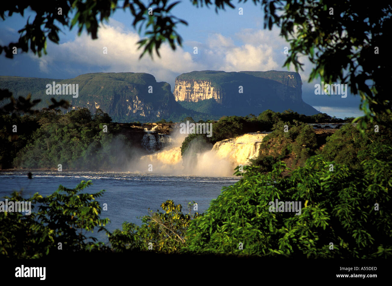Hacha Falls Venezuela Stock Photo - Alamy