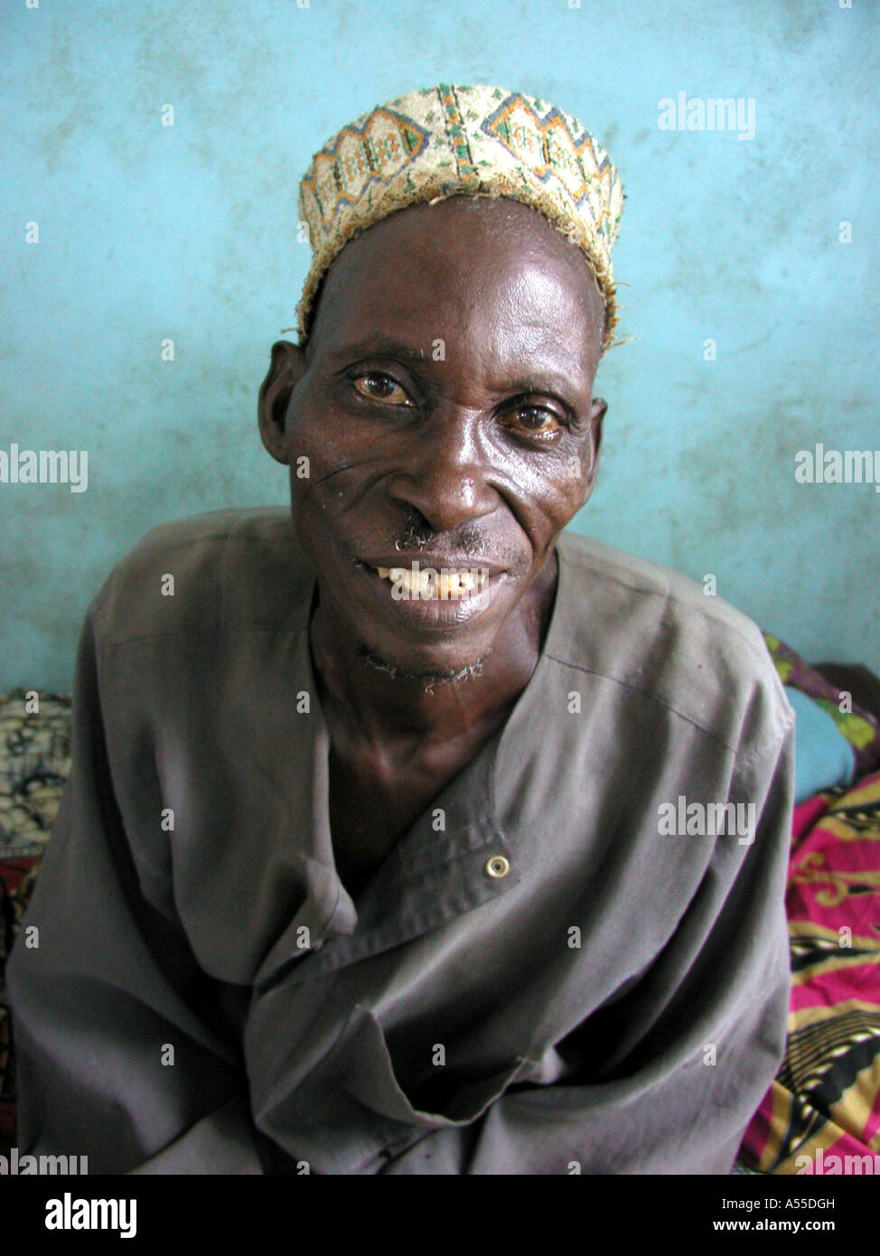 Painet ik0311 benin man john catholic hospital parakou country ...