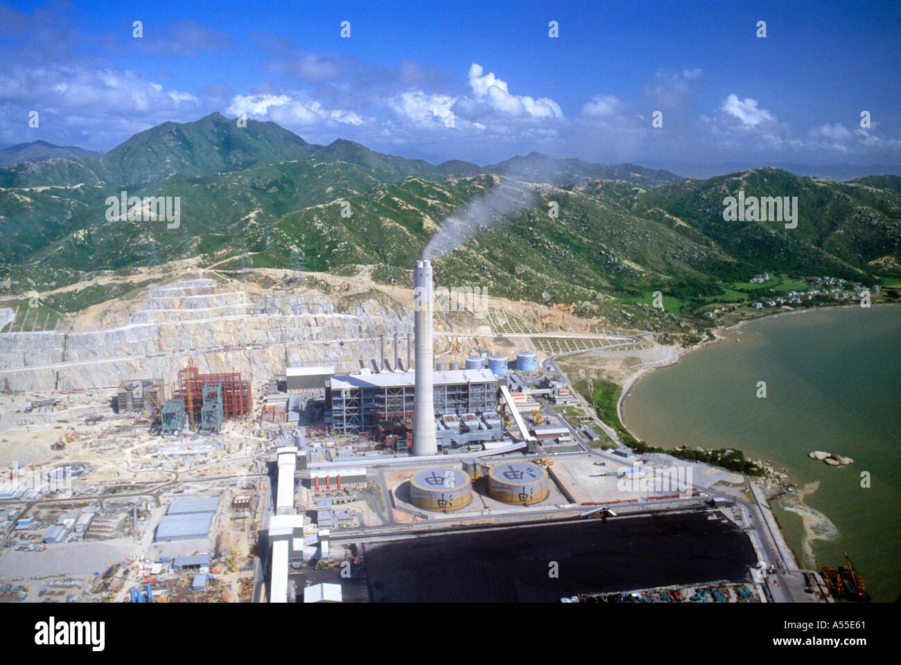 Castle Peak Power Station Hong Kong Stock Photo - Alamy