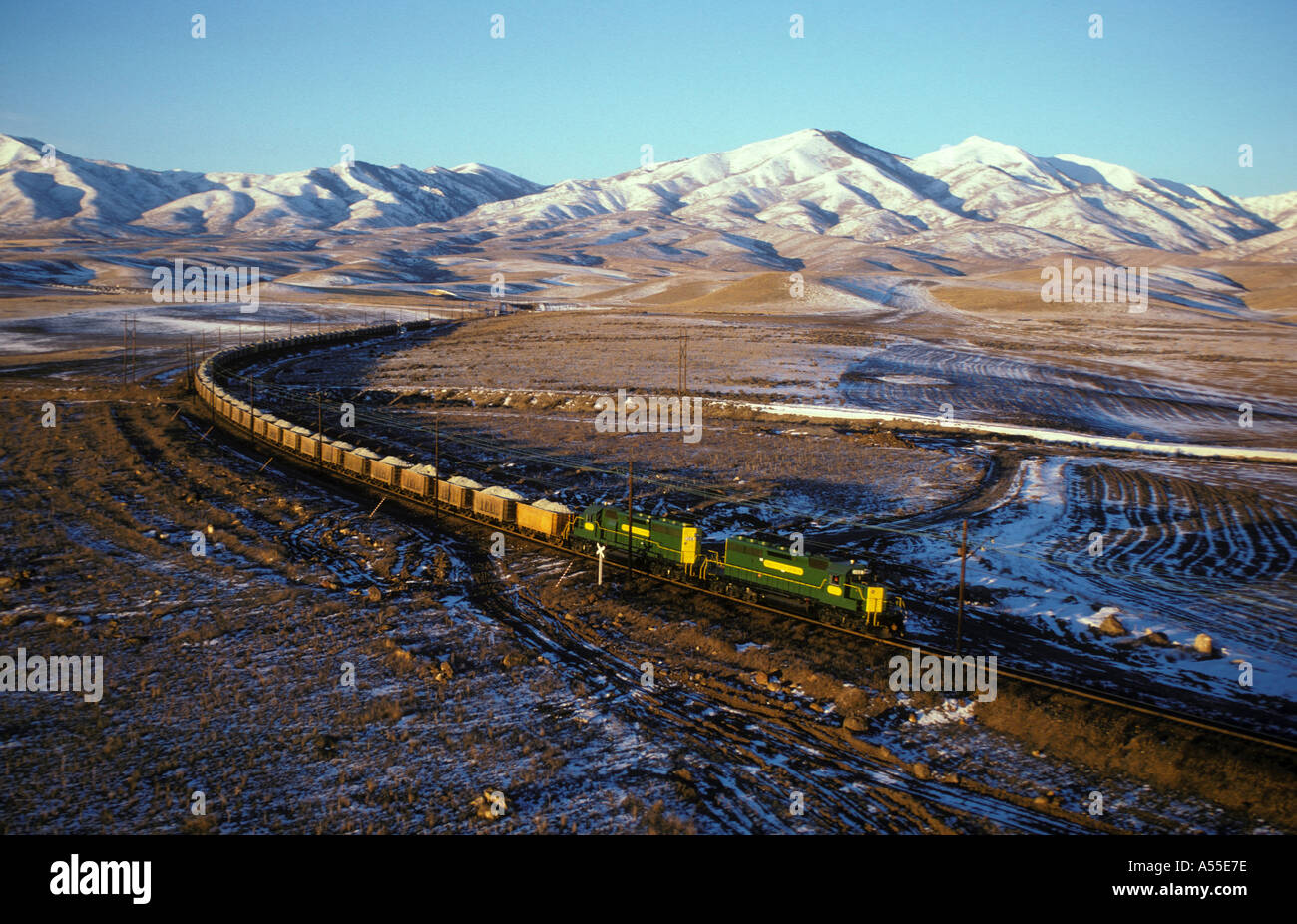 Kennecott copper mine aerial hi-res stock photography and images - Alamy