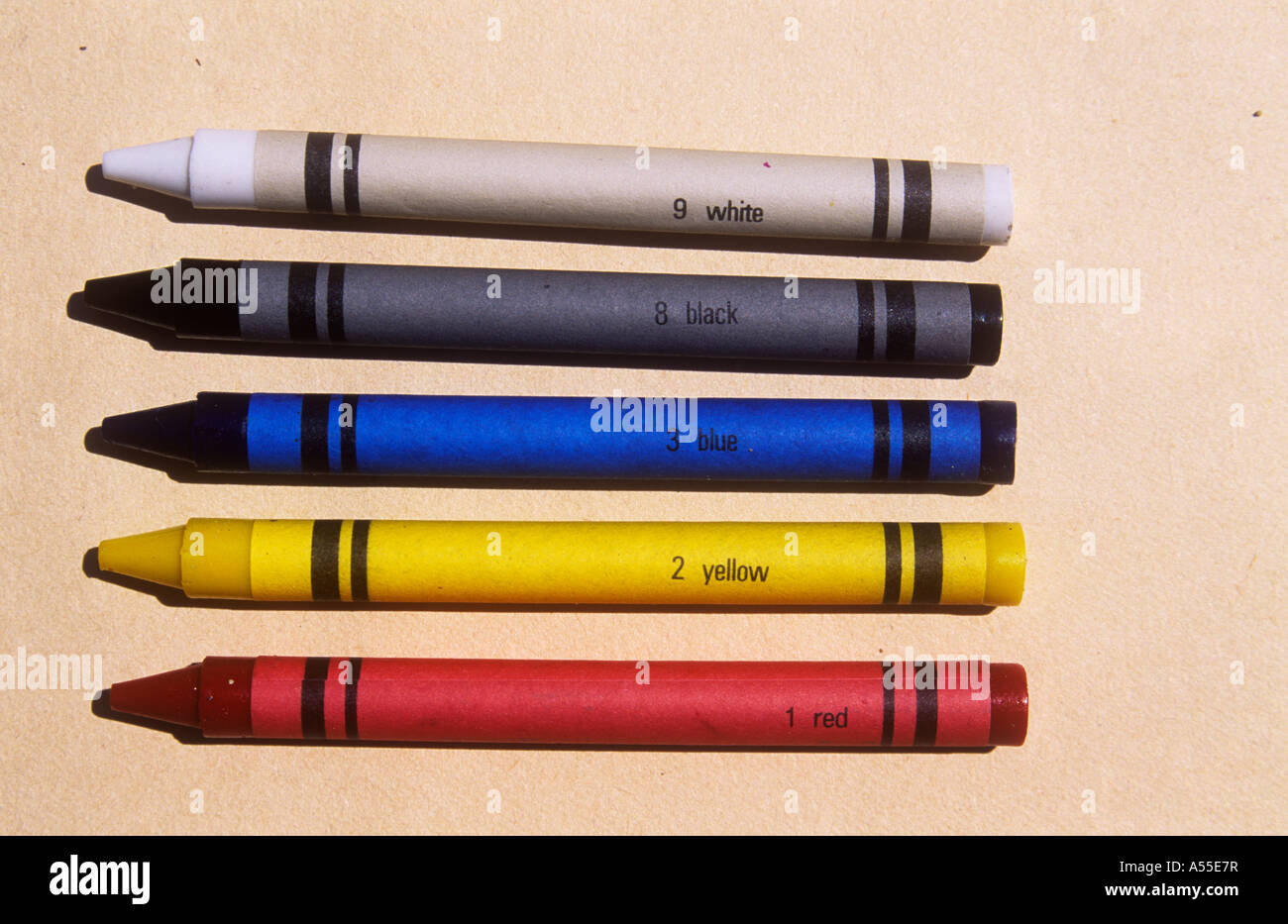 Colouring crayons hi-res stock photography and images - Alamy