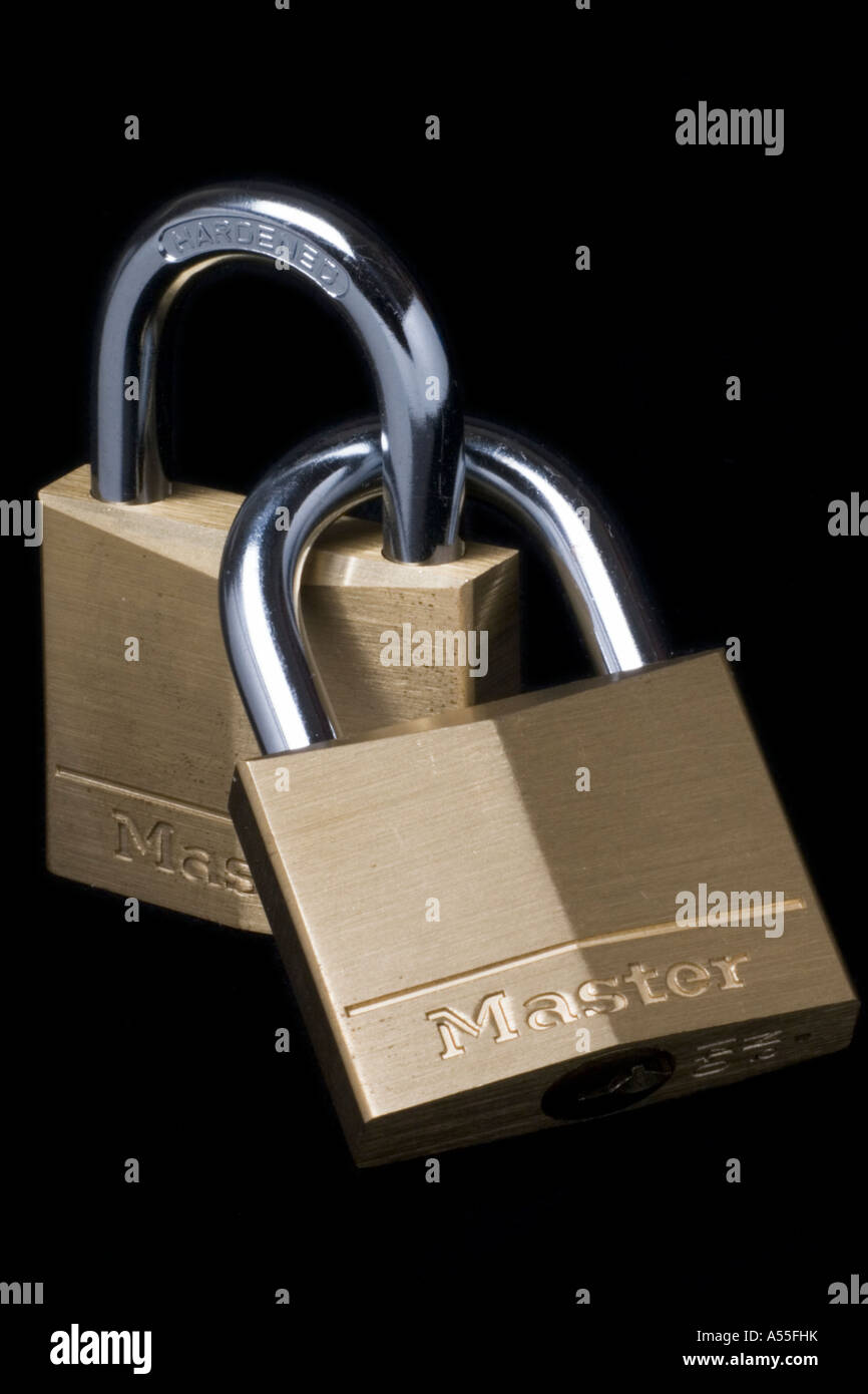 Brass Padlock High Resolution Stock Photography and Images - Alamy