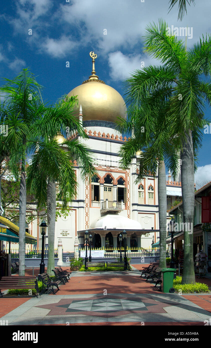 Masjid Sultan Mosque a national historic site in Singapore Stock Photo ...