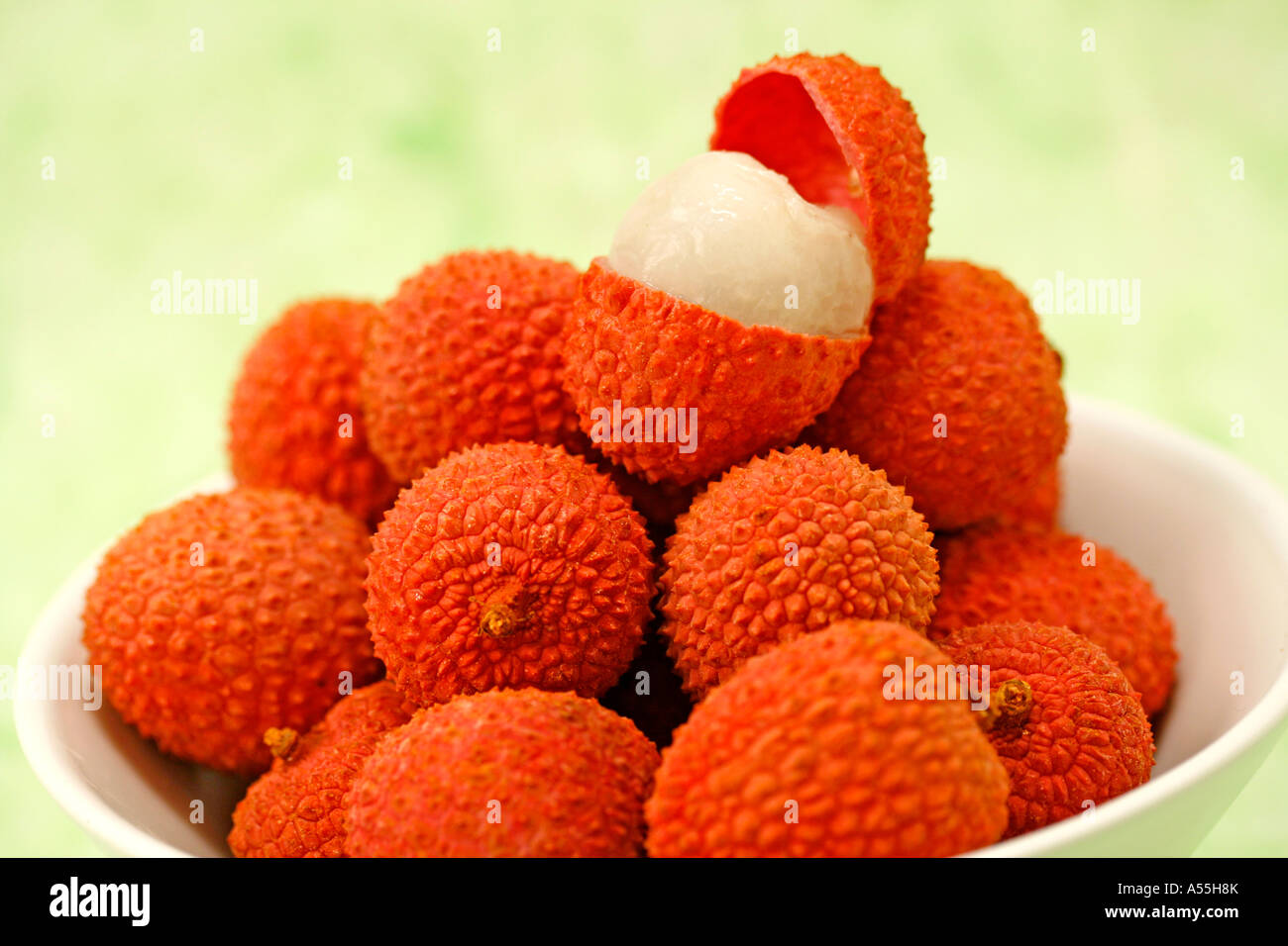 Lychee Litchi chinensis Stock Photo - Alamy