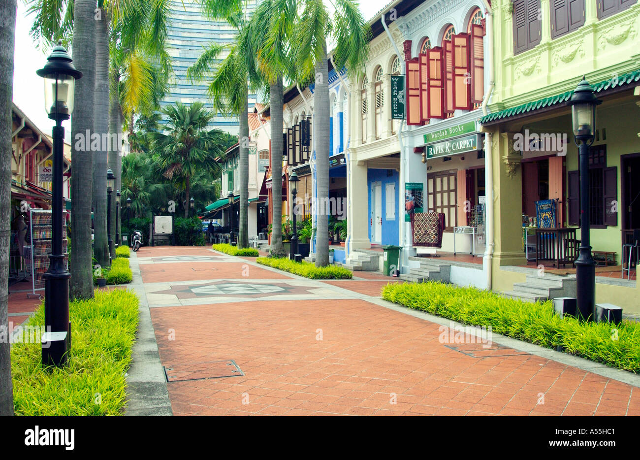 Arab street in Singapore Stock Photo - Alamy