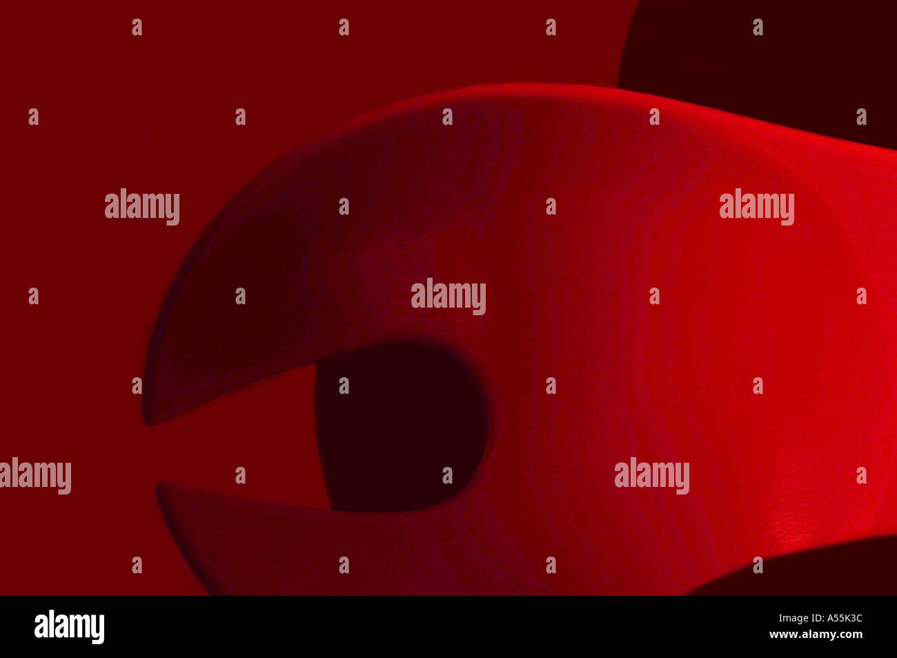 Red form study art Stock Photo - Alamy