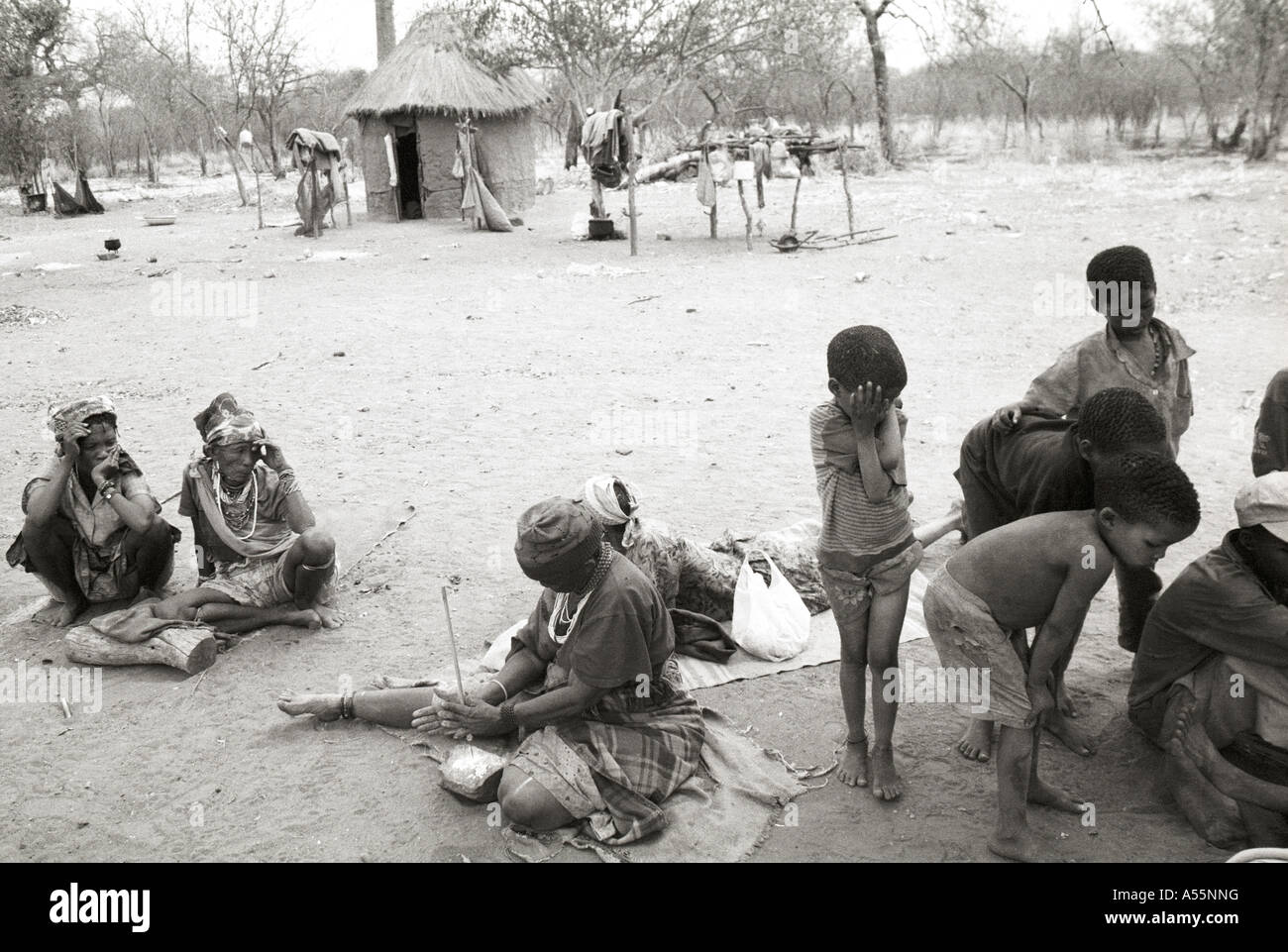 Busman village traditional life 21 century Stock Photo - Alamy