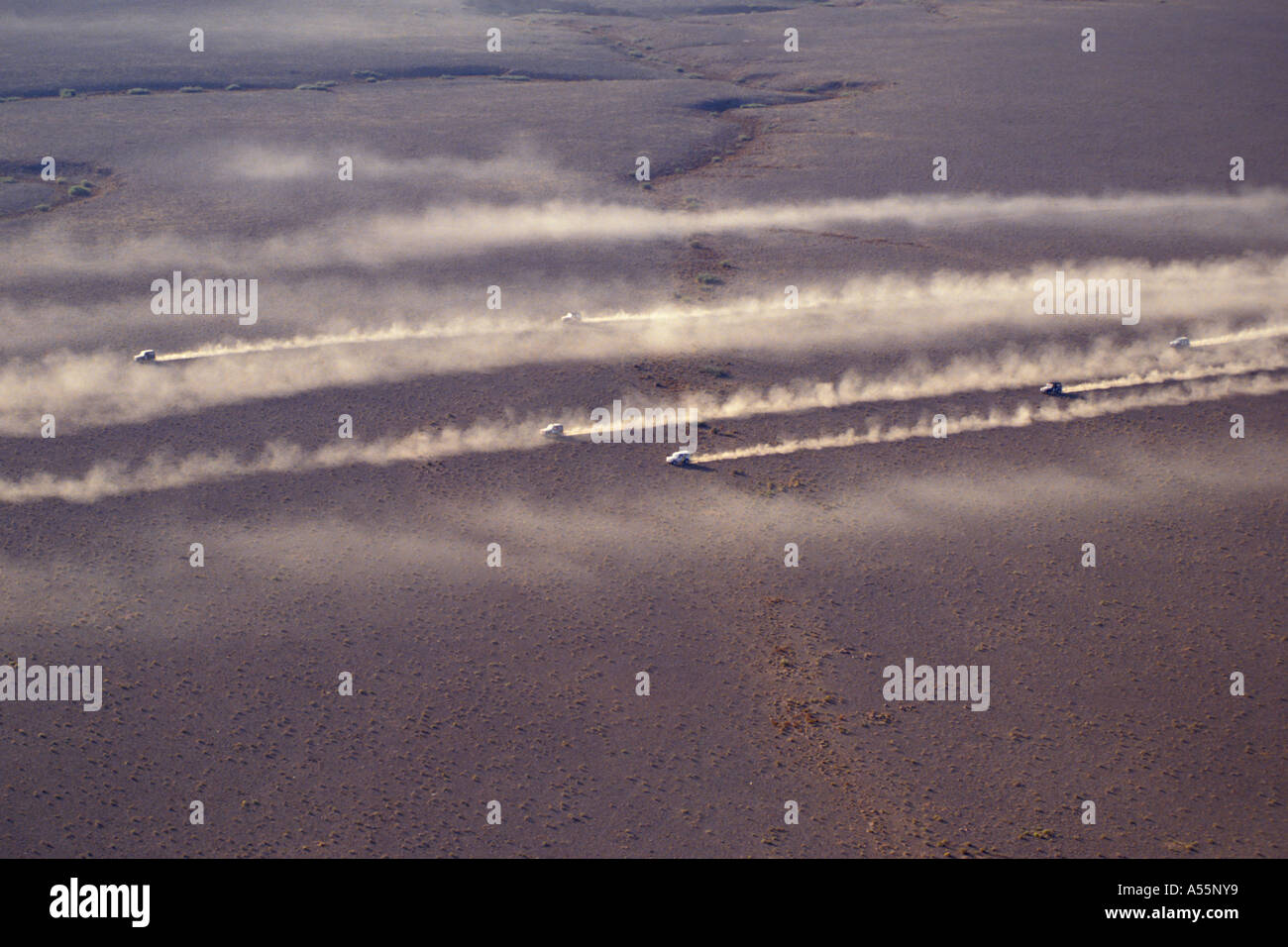 Aerial view jeep driving road hi-res stock photography and images - Alamy