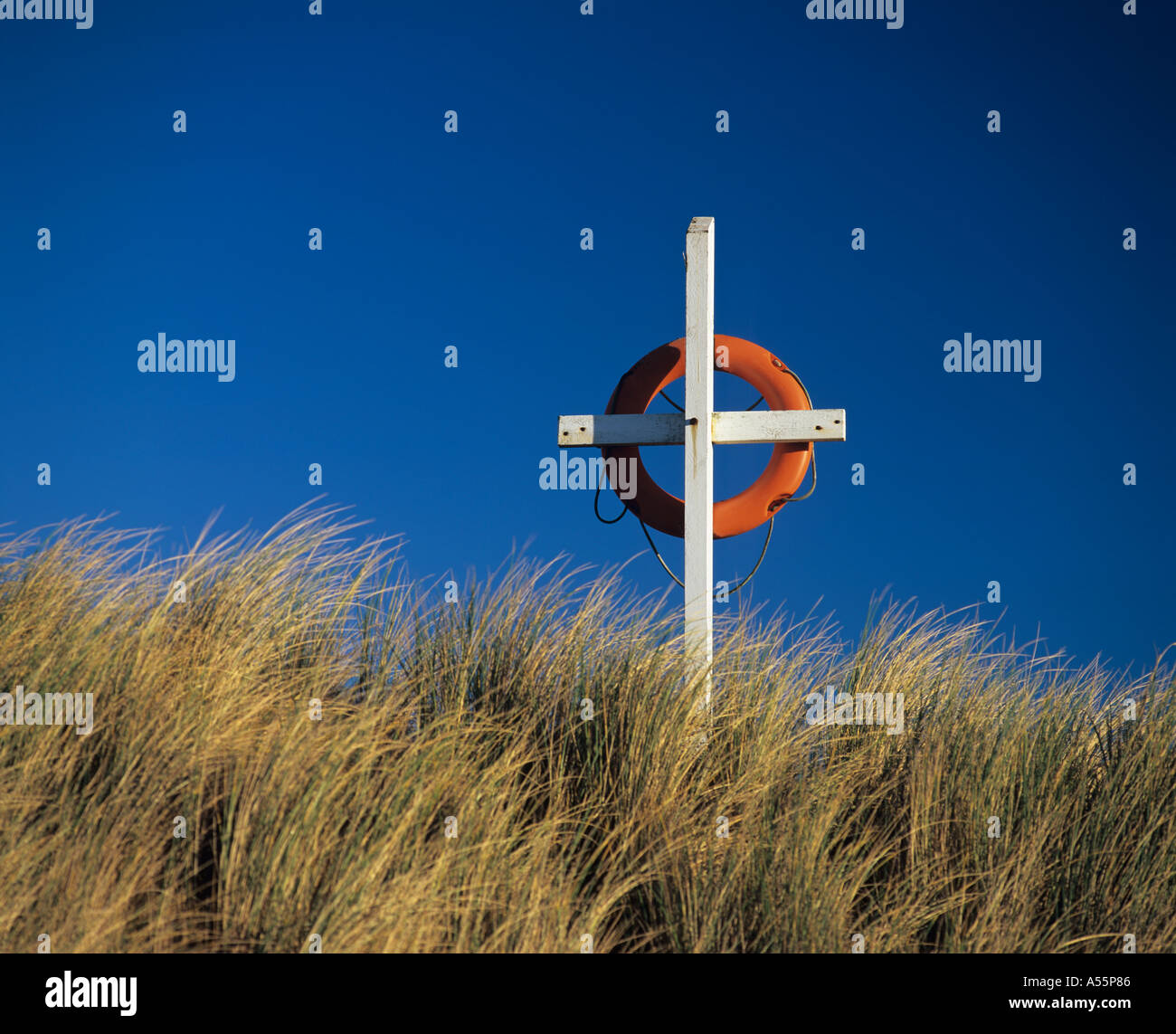 St Aidans Dunes on the Northumberland coast Stock Photo - Alamy