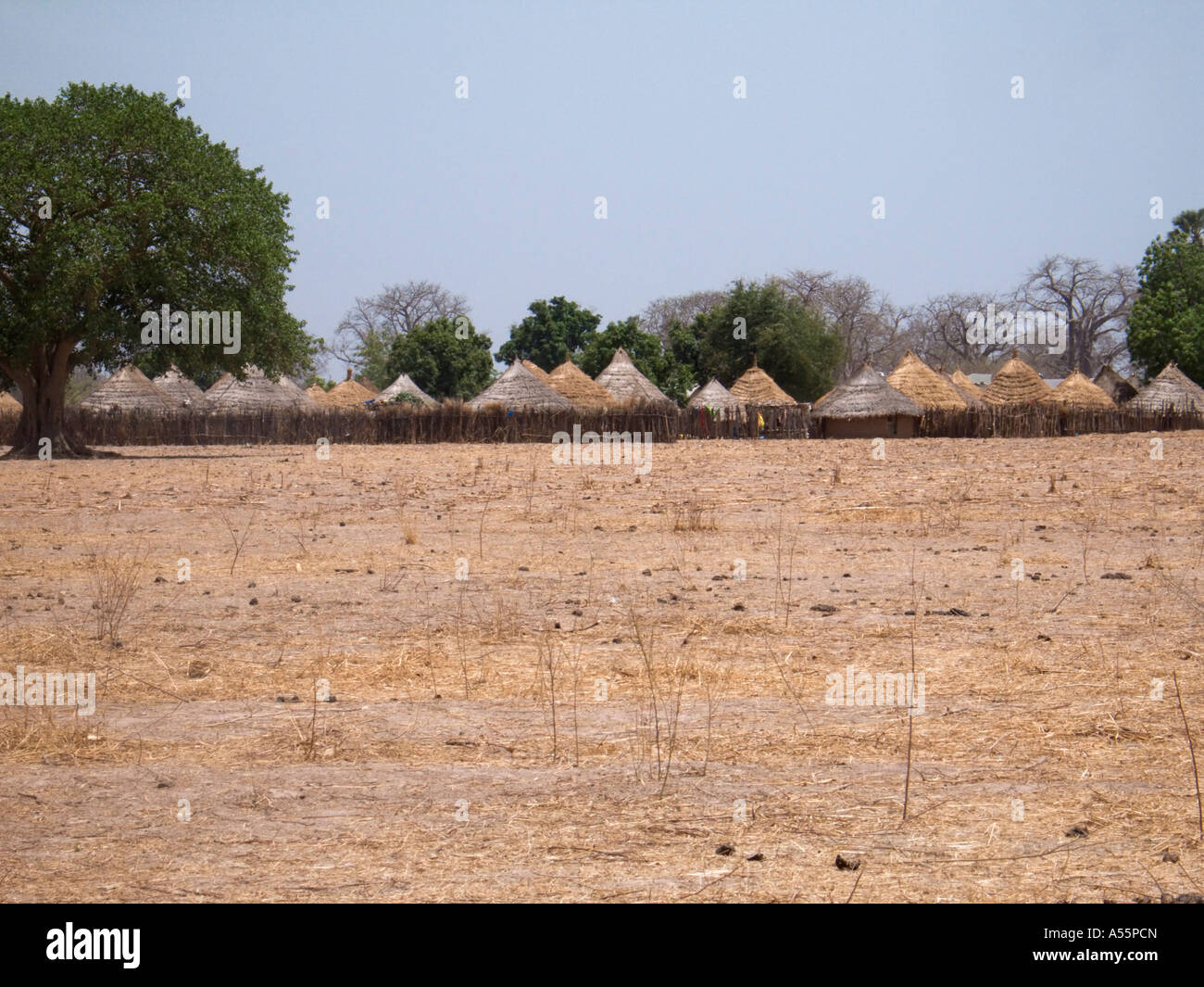 African thatch thatched huts mali hi-res stock photography and images ...