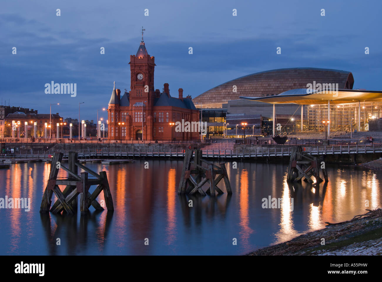 The Pierhead Building & National Assembly For Wales Building, Cardiff ...