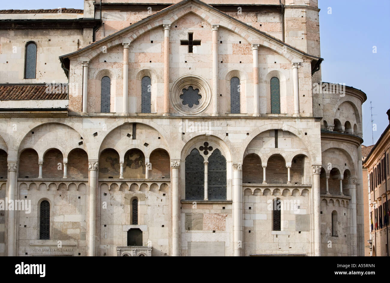 Modena cathedral detail hi-res stock photography and images - Alamy