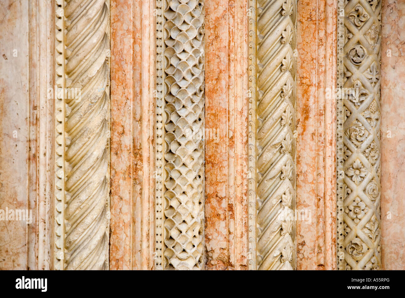 Modena cathedral facade detail hi-res stock photography and images - Alamy
