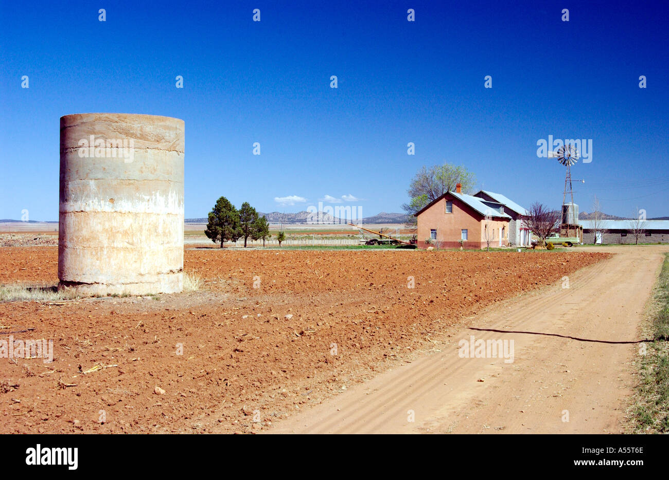 A Mennonite farm in the Mennonite villages of Chihuahua province Mexico ...