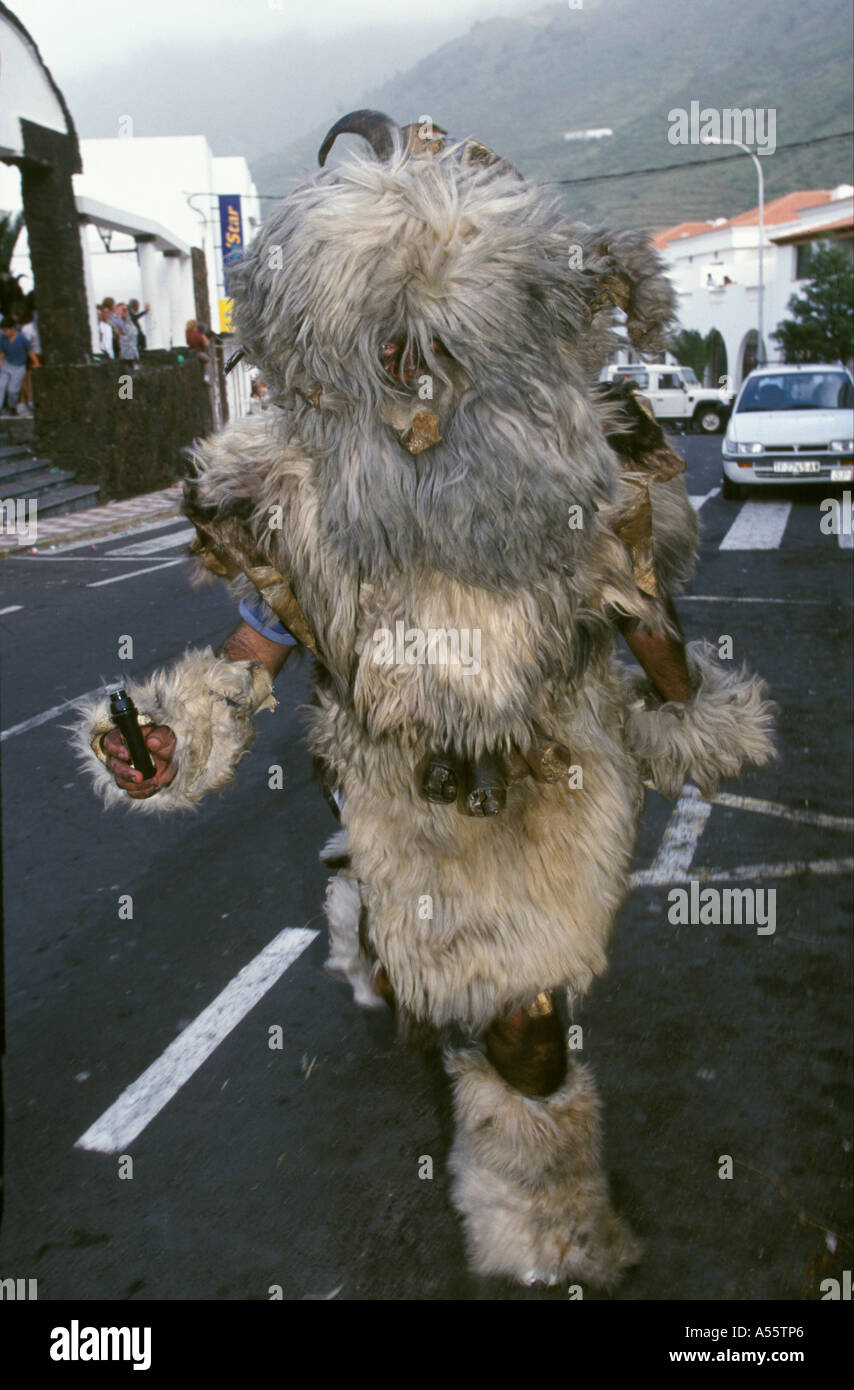 Cornero El Hierro La Frontera carnival Canary Islands Spain Stock Photo ...