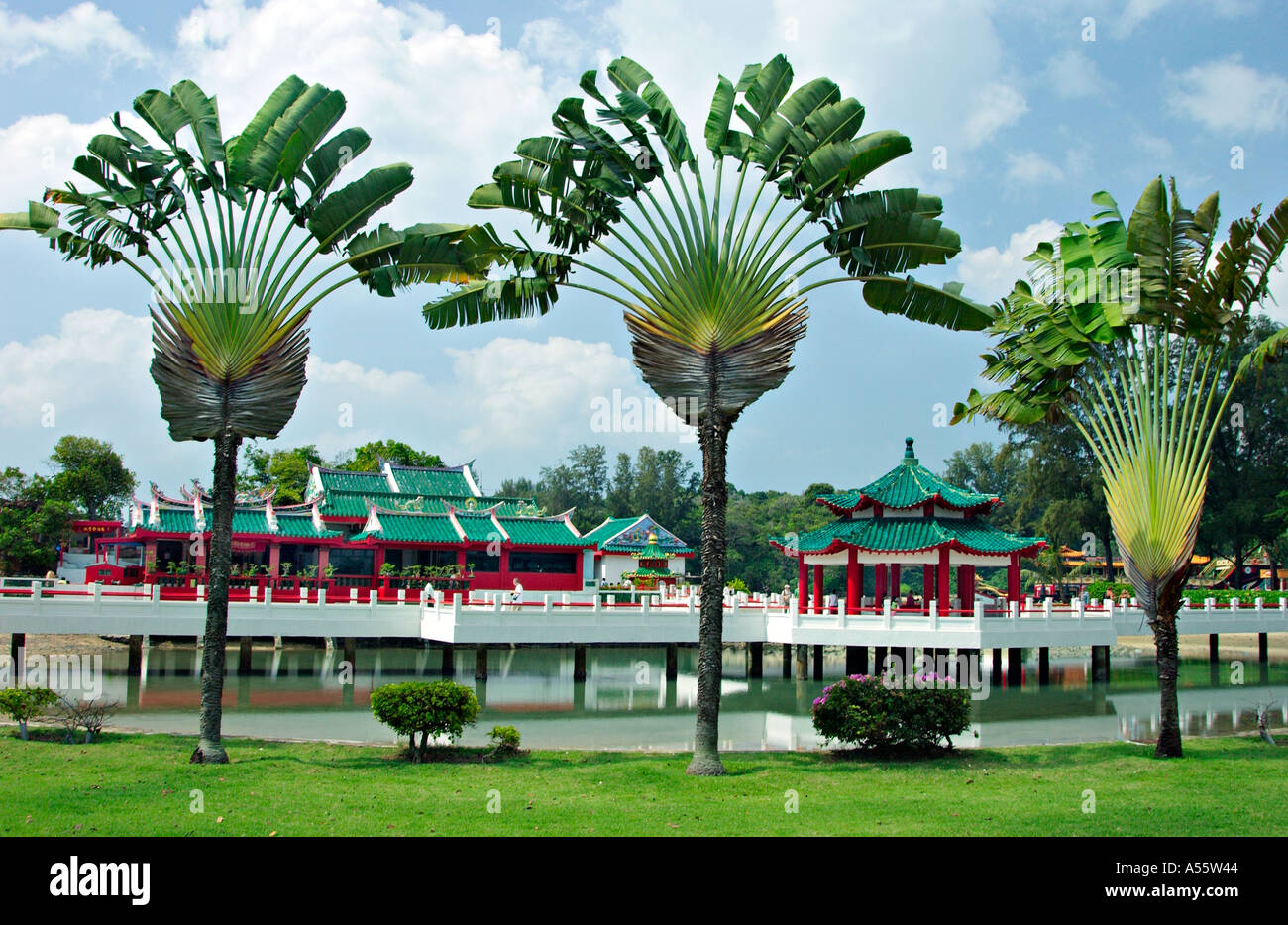 Da Ba Gong Temple on Kusu Island in Singapore Harbour and ancient ...