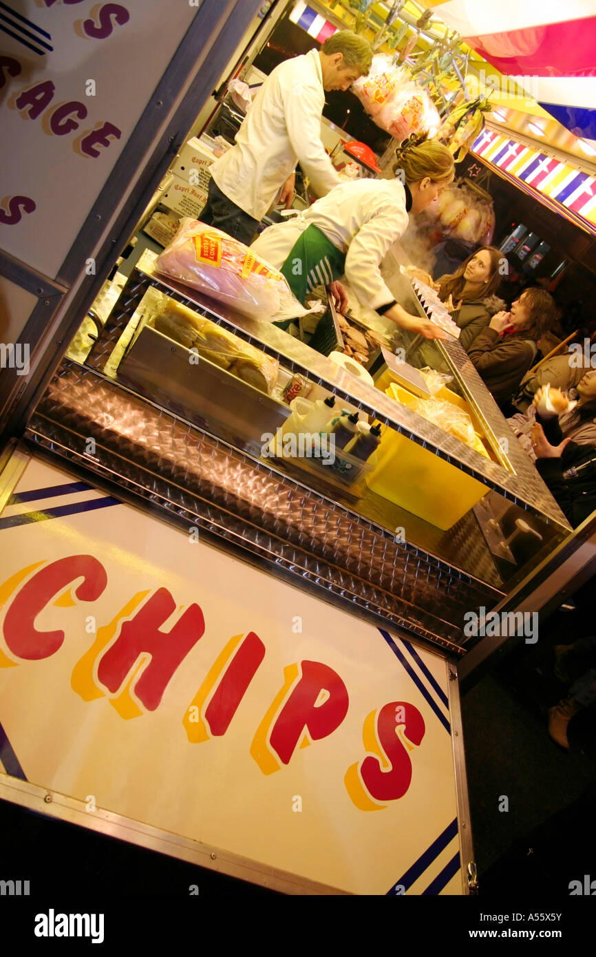 Fast food kiosk fun fair hi-res stock photography and images - Alamy