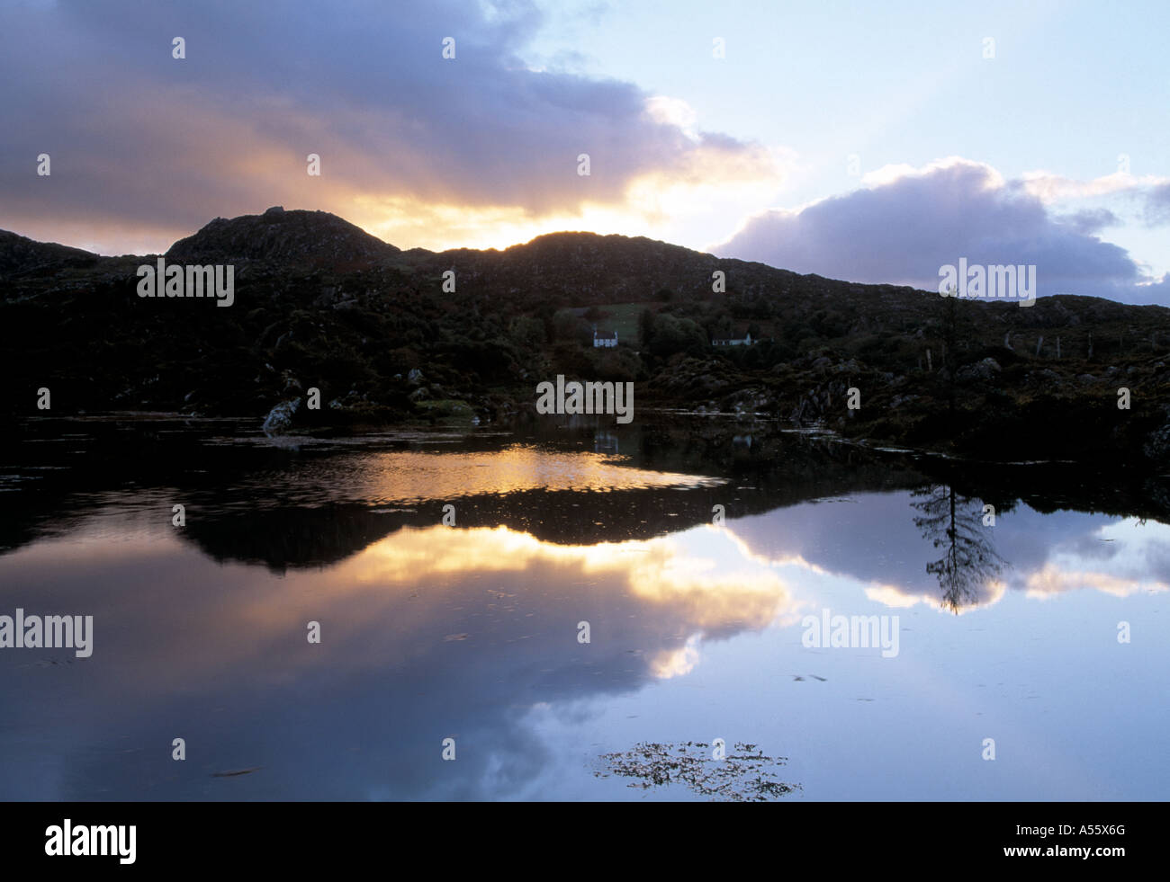 coastal sea inlet on europes most westerly point Stock Photo - Alamy
