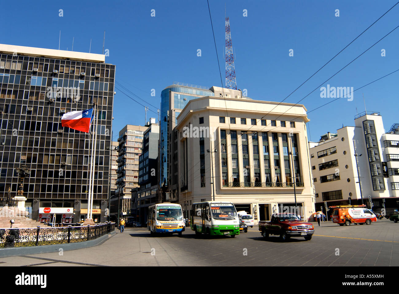 Sotomayor square valparaiso chile hi-res stock photography and images ...