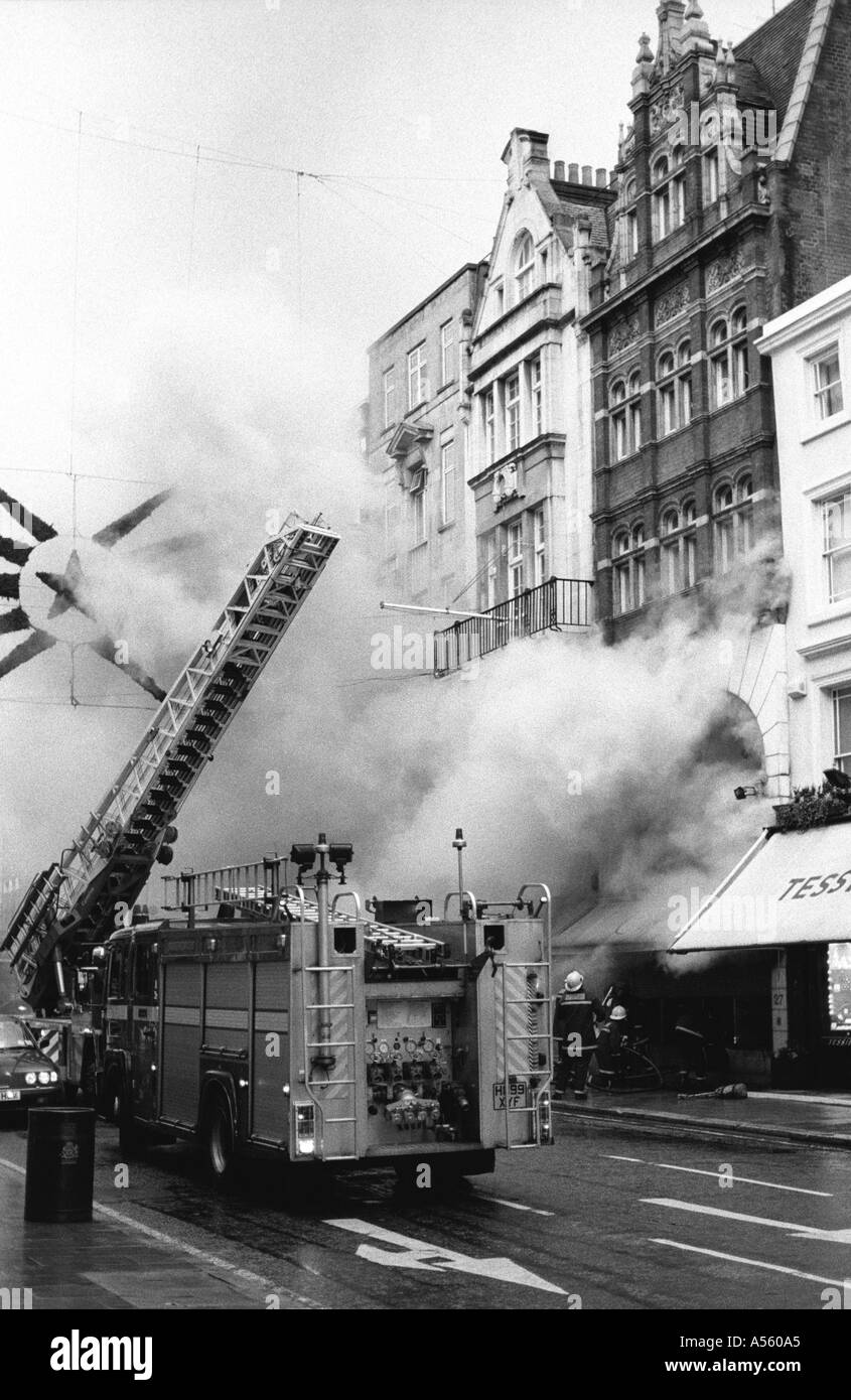 Firefighters uk Black and White Stock Photos & Images - Alamy