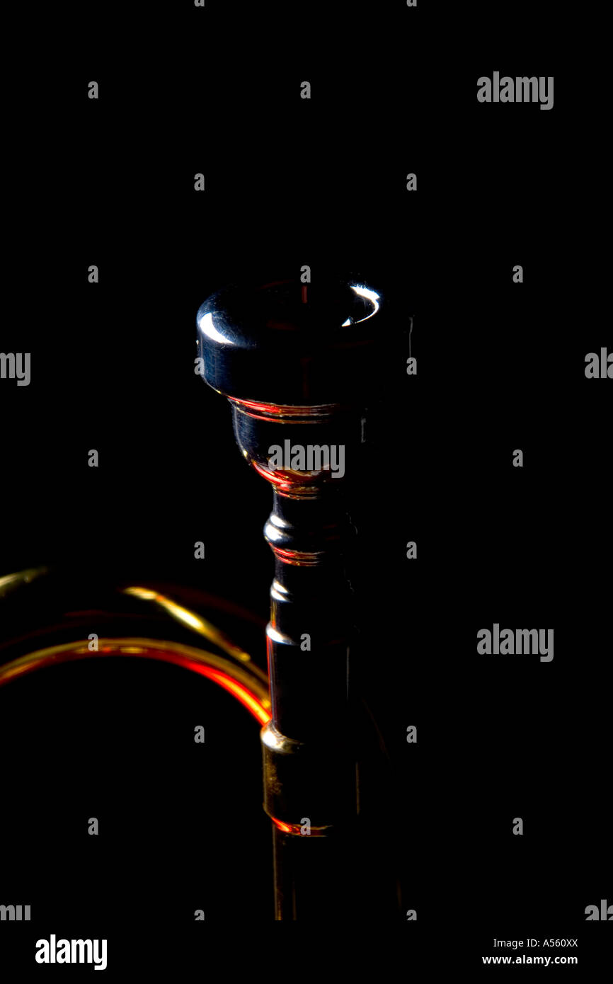 Trumpet still life Stock Photo - Alamy