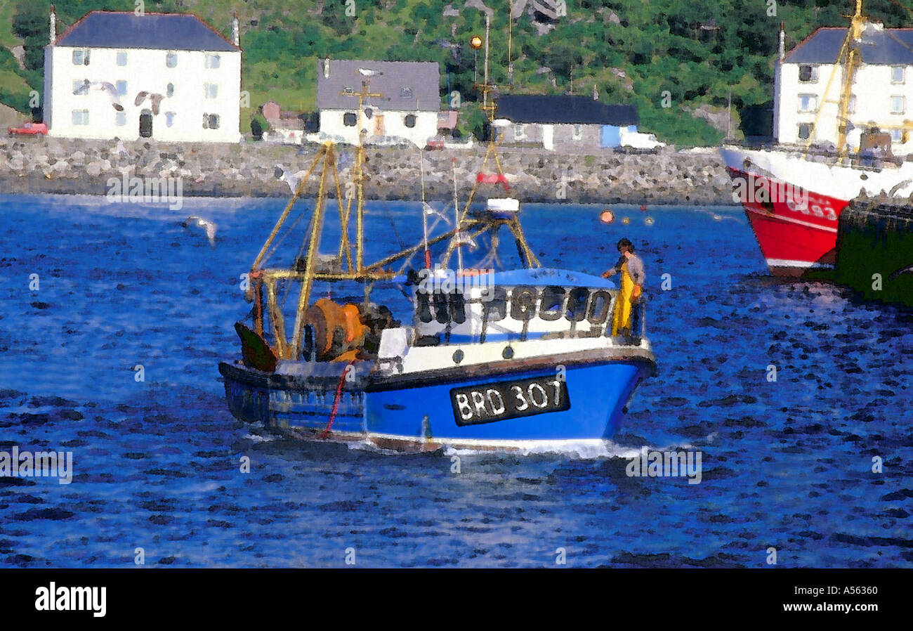 Scottish fishing boat hi-res stock photography and images - Alamy