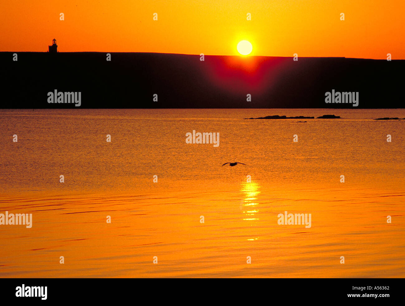Orkney Sunset Scotland Stock Photo - Alamy