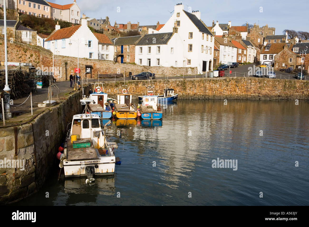 The fishing village of Crail Stock Photo - Alamy