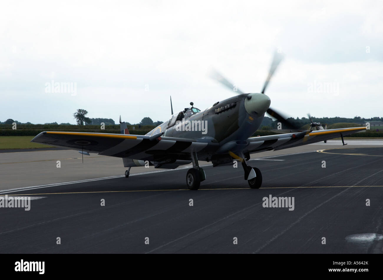 Battle of Britain Memorial Flight Spitfire Stock Photo - Alamy